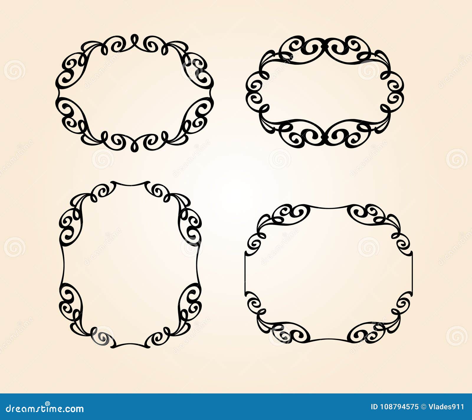 Elegant Frame.Vector Illustration. Elegant Frame.Vector Illustration ...