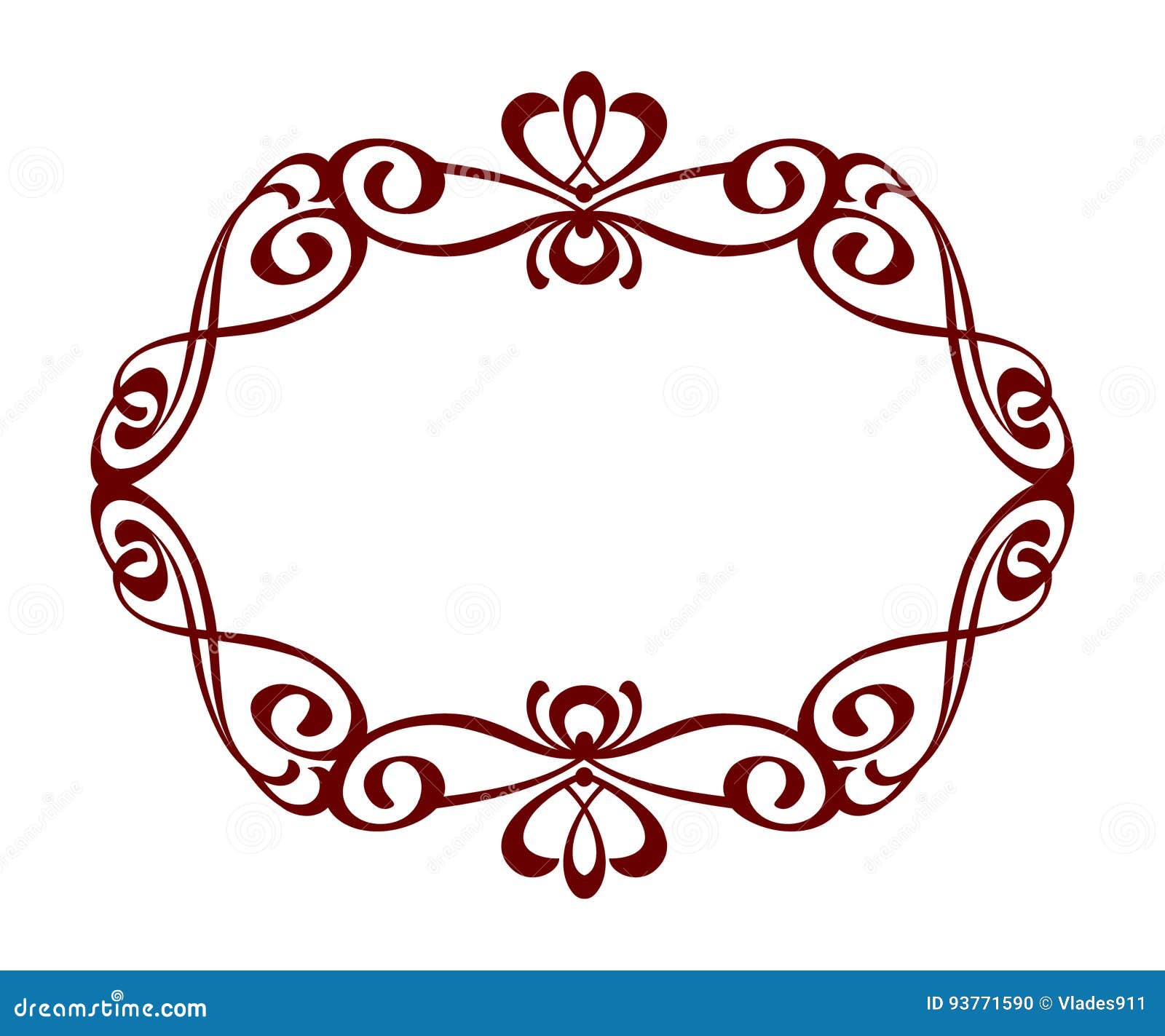 Elegant Frames.Vector Illustration. Stock Vector - Illustration of card ...