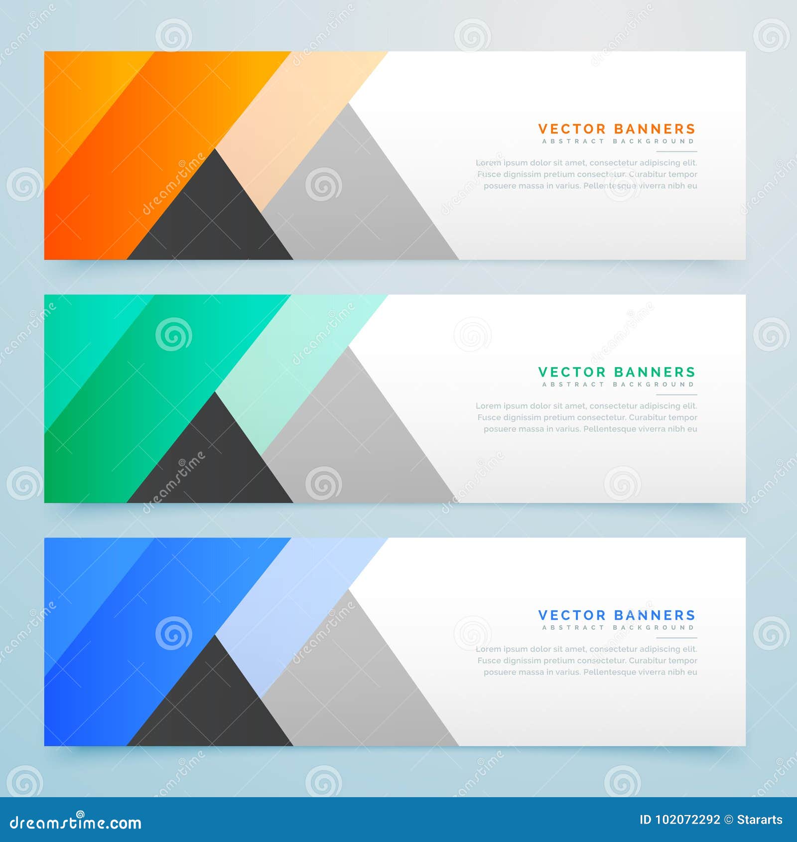 Elegant Geometric Colorful Banners Set Stock Vector - Illustration of ... Elegant Geometric Colorful Banners Set Stock Vector - Illustration of ...
