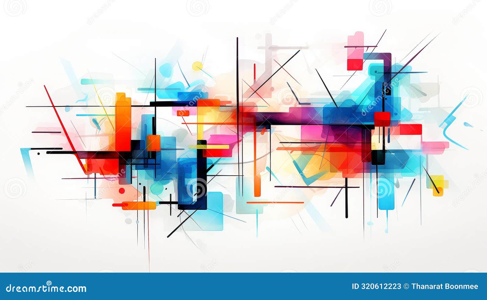 Elegant Geometric Lines Illustration with Precise Patterns for ...