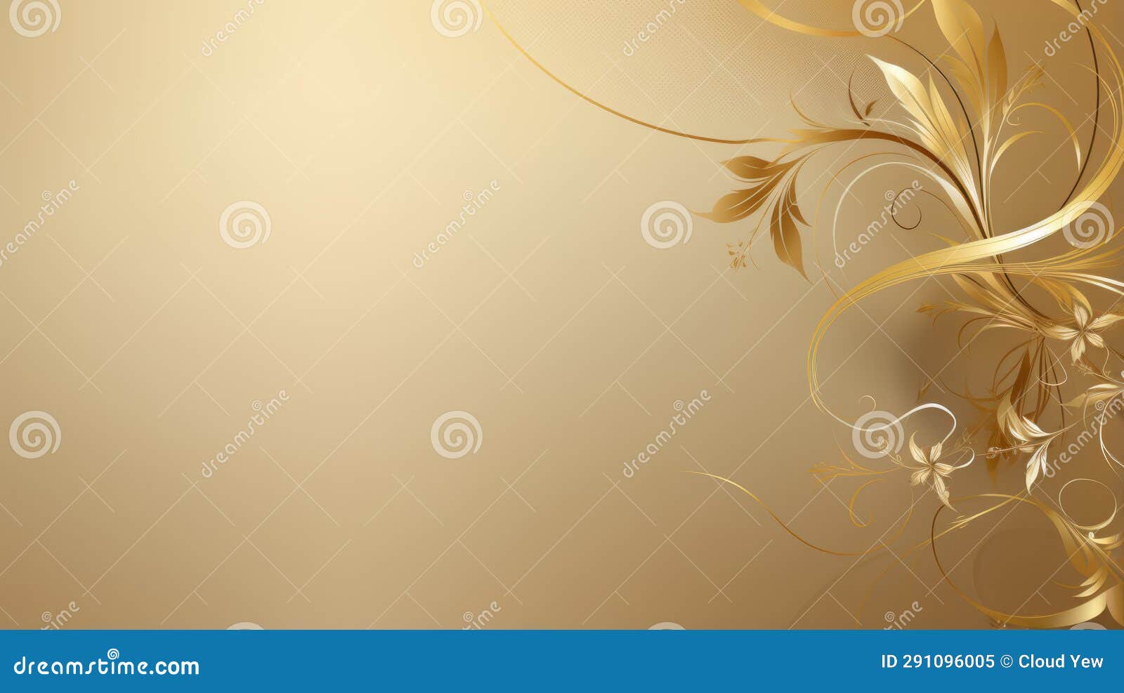 Elegant Gold Background with a Regal Touch Stock Illustration ...