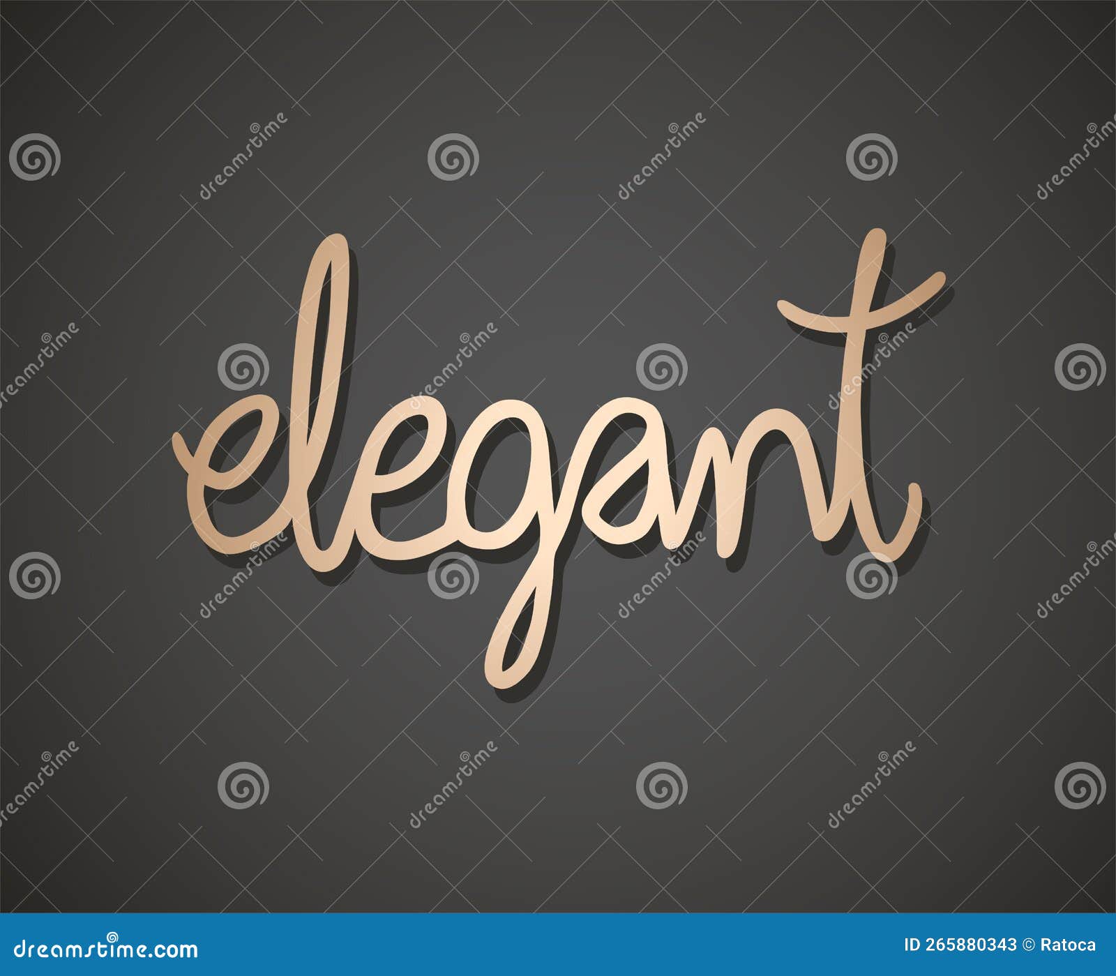 Elegant gold message stock vector. Illustration of golden - 265880343