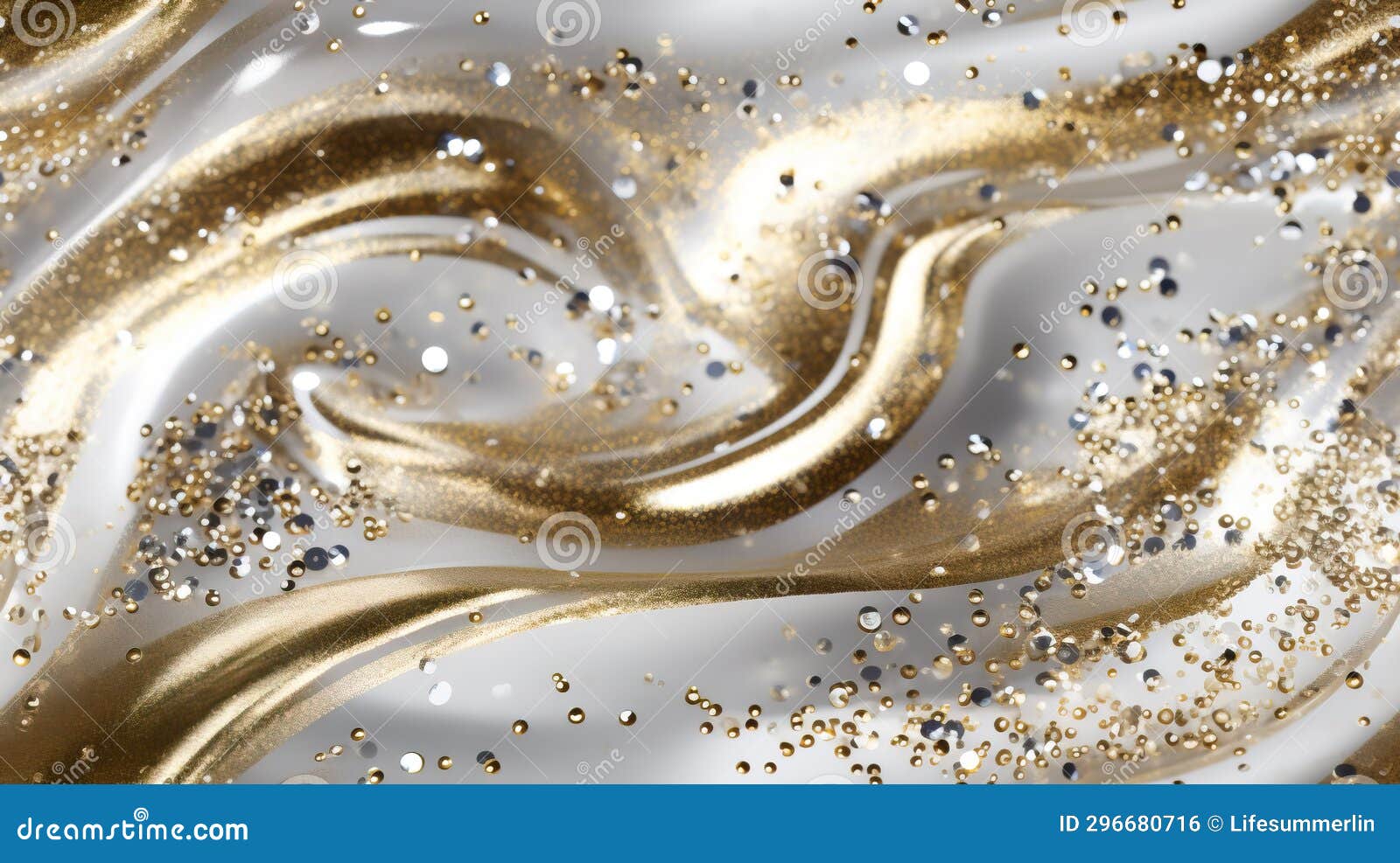 Elegant Golden Shimmering Abstract Background Glow Stock Photo - Image ...