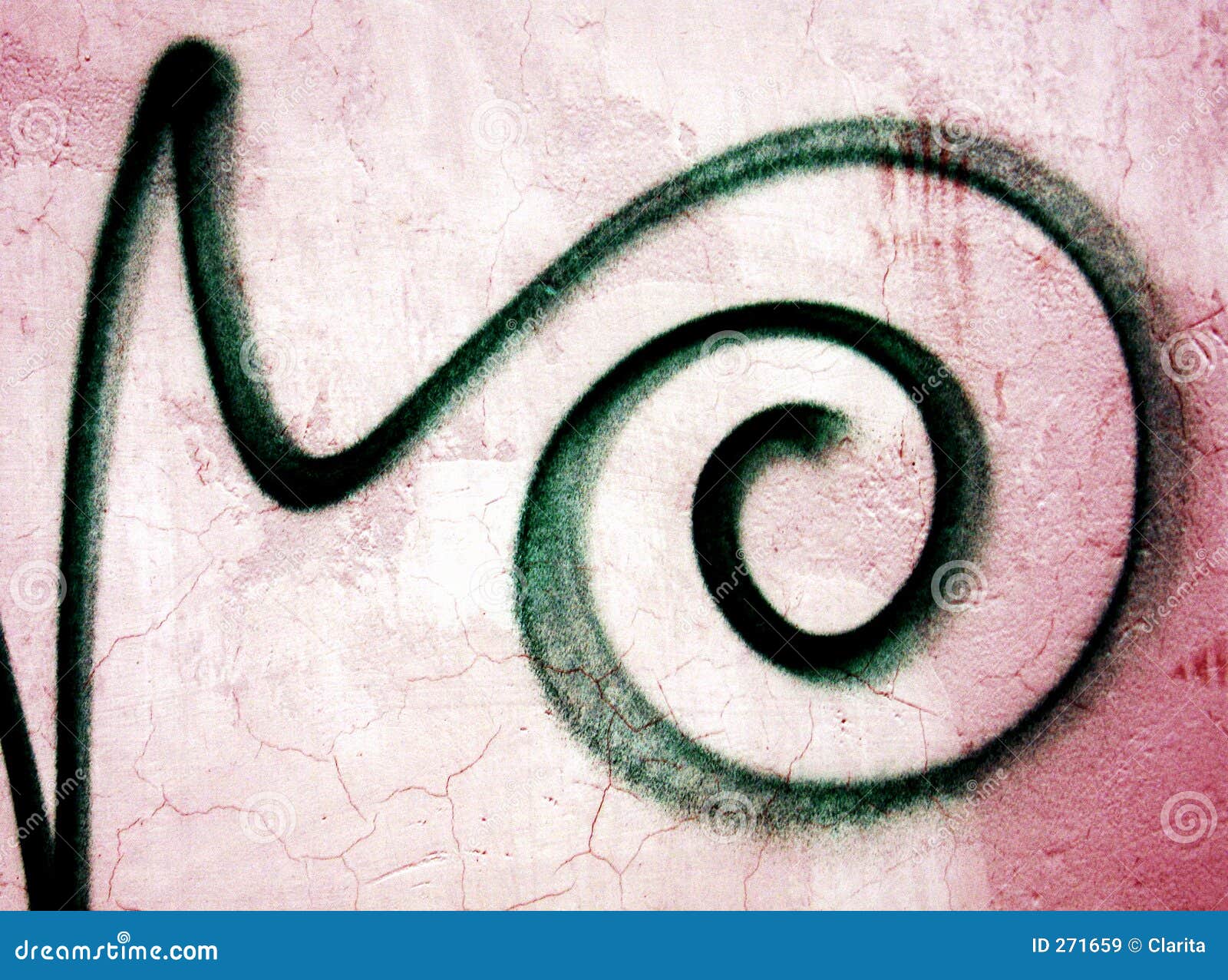 Elegant graffiti stock illustration. Illustration of sign - 271659