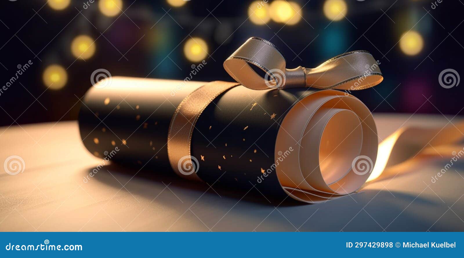 Elegant High School Graduation Scroll: Unfolding Achievements and ...