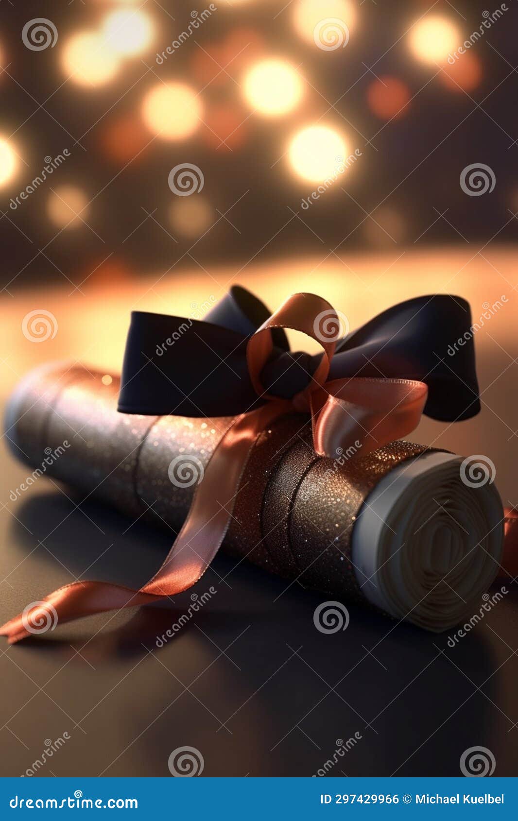 Elegant High School Graduation Scroll: Unfolding Achievements and ...