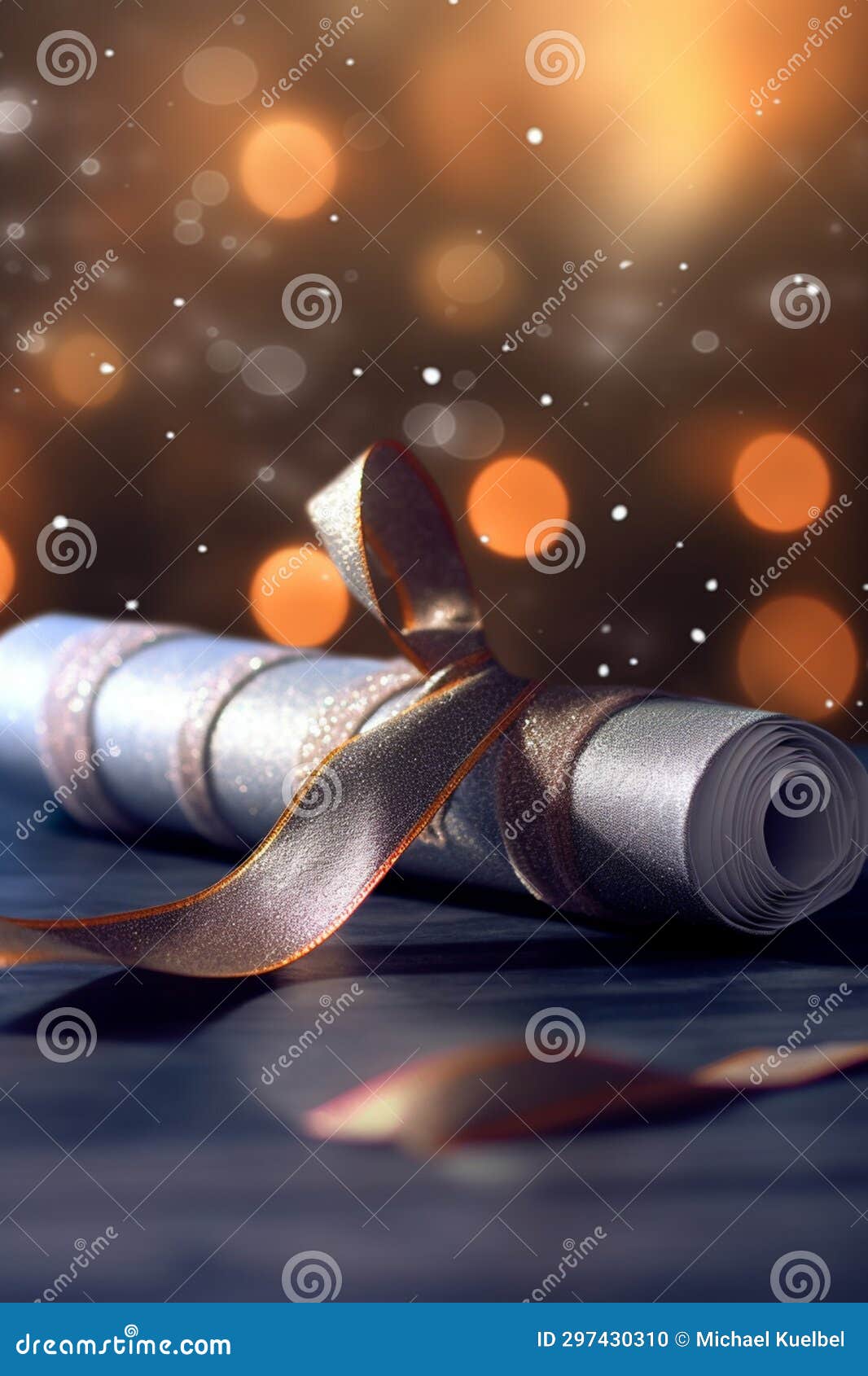 Elegant High School Graduation Scroll: Unfolding Achievements and ...