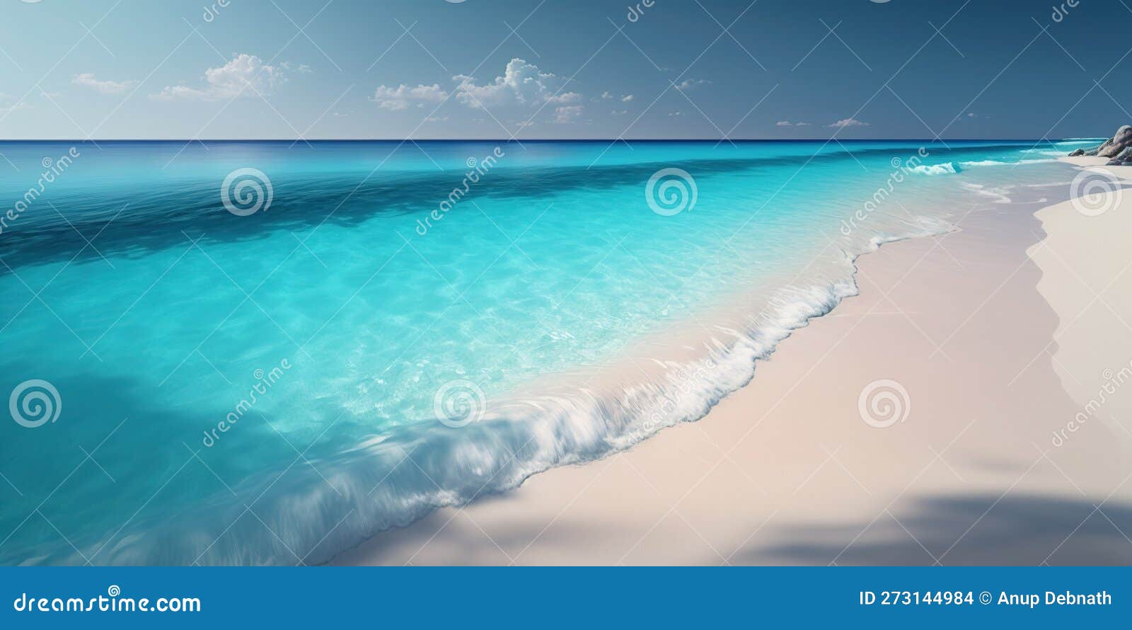 Elegant Image of Blue Water and Beach, this Visual is Fitting for Your ...