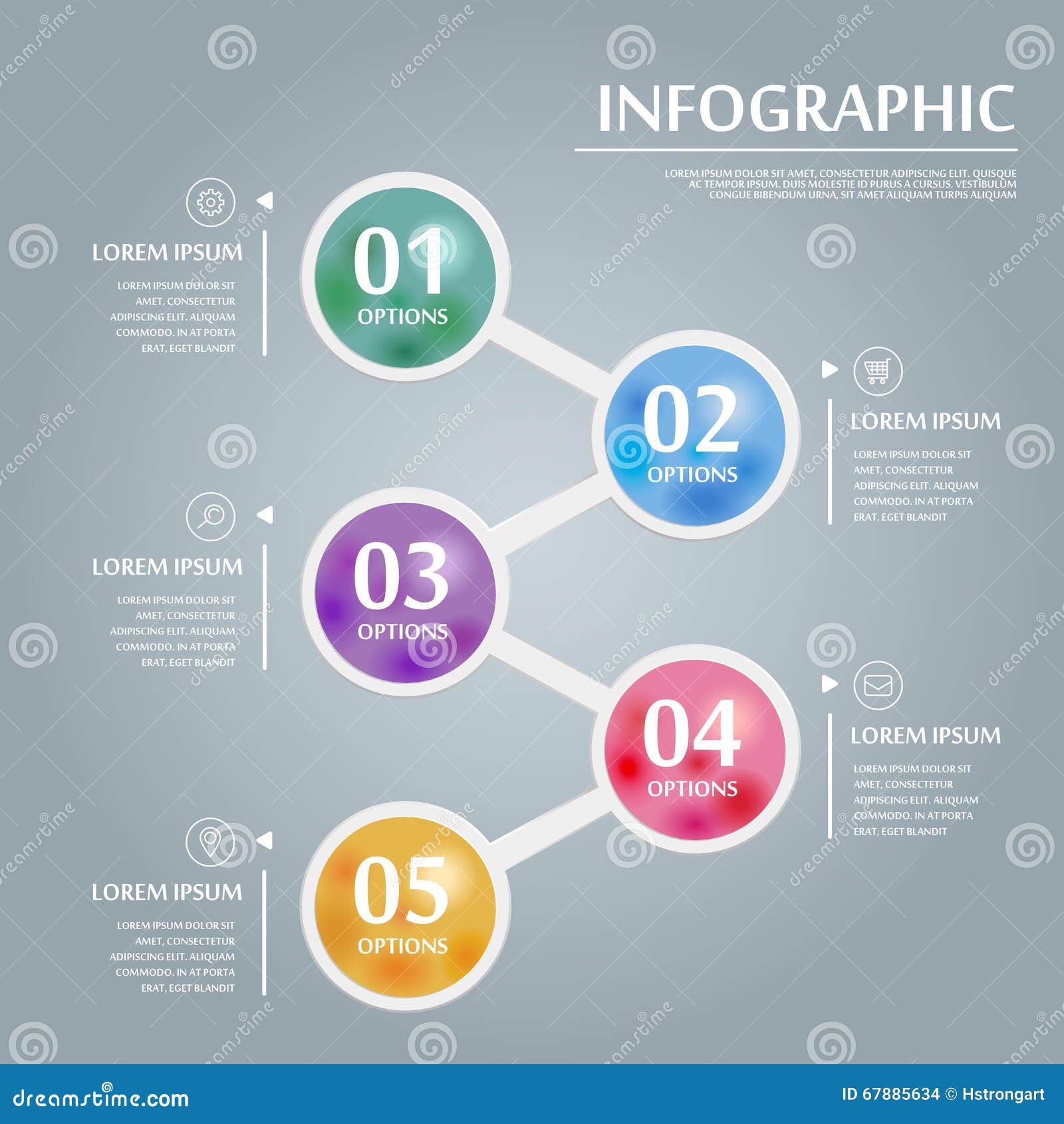 Elegant infographic design stock illustration. Illustration of report ...