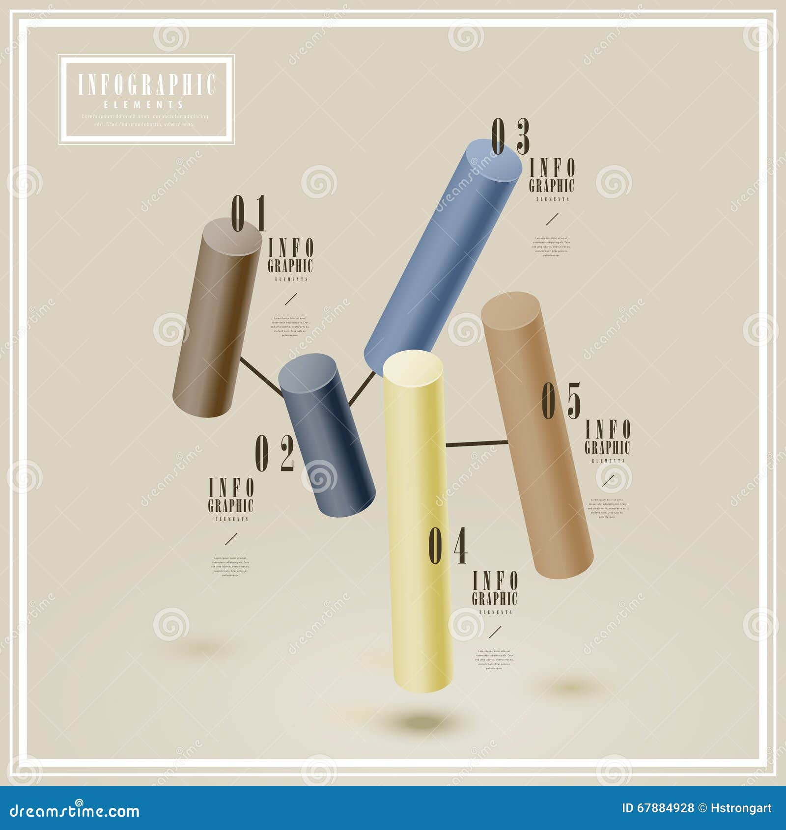 Elegant Infographic Template Stock Vector - Illustration of graphic ...