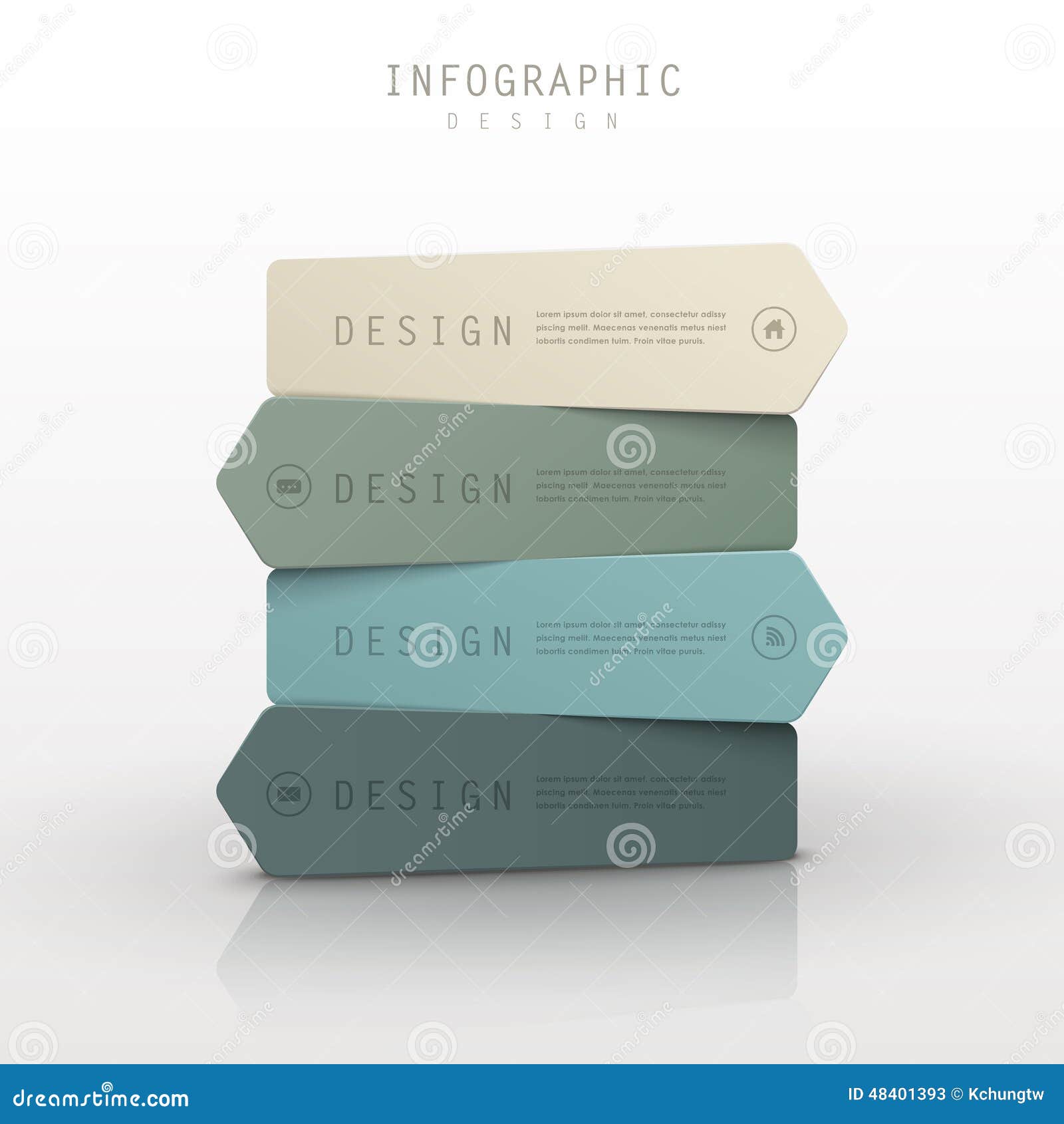 Elegant Infographic Template Design Stock Vector - Illustration of ...