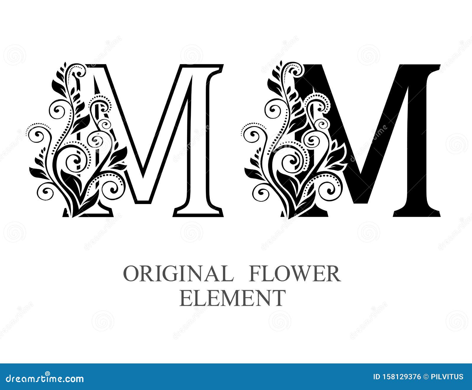 Calligraphy Letter M Designs