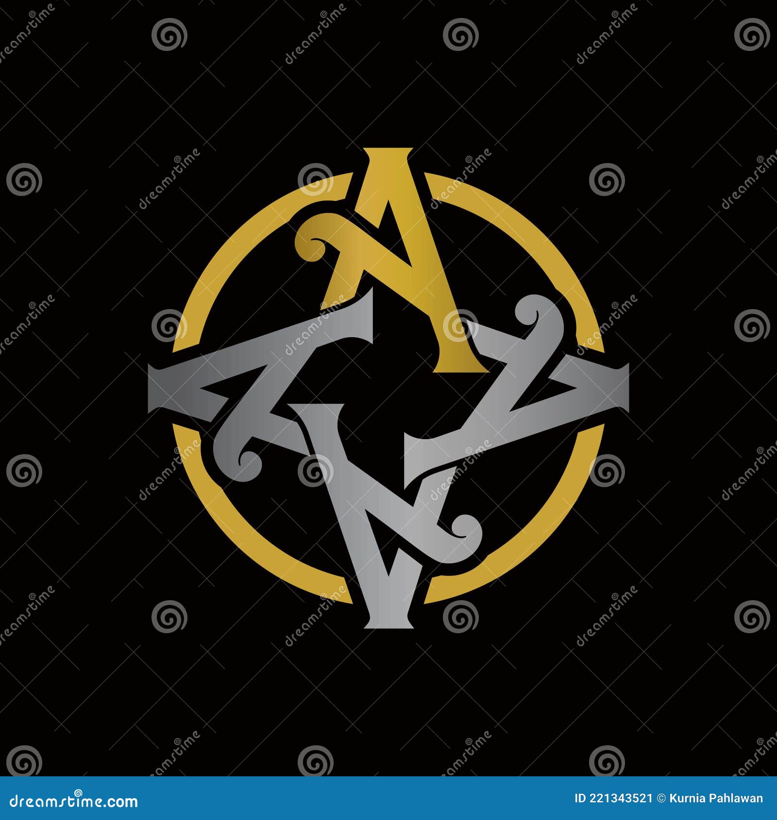 Elegant Initial Logo , Abstract Logo Vector Editorial Photo ...