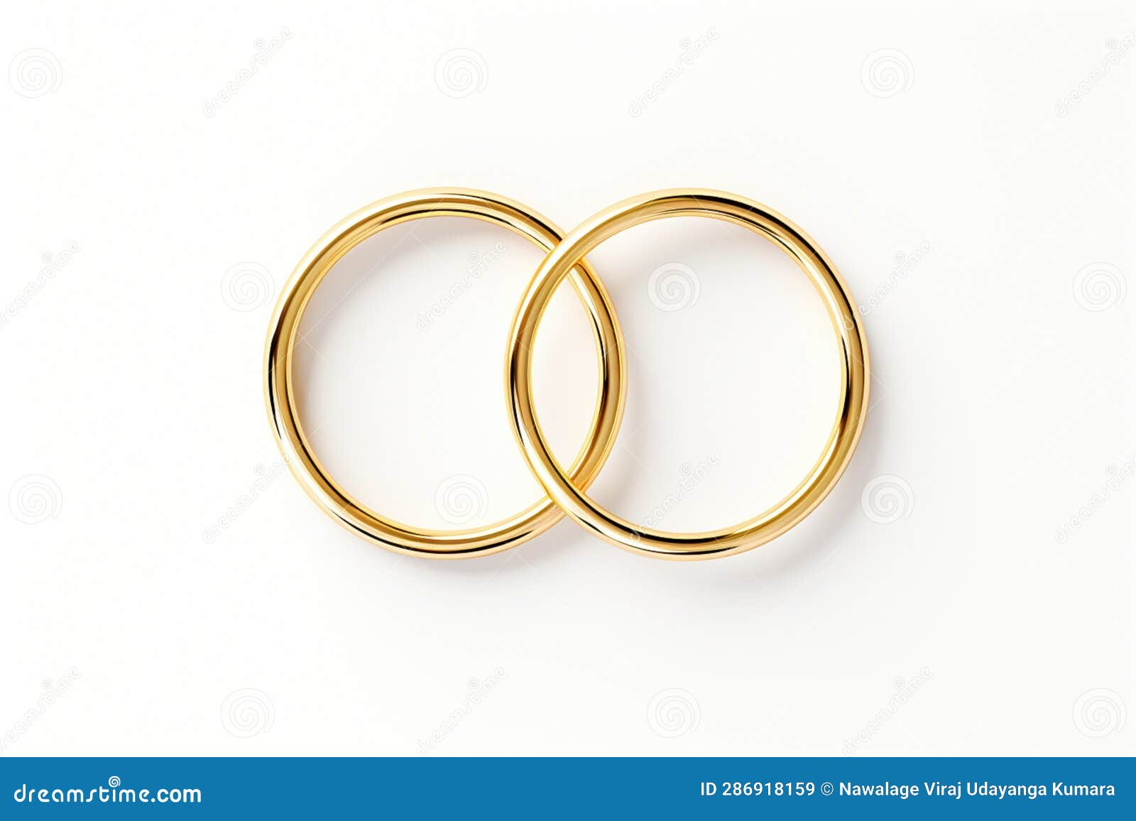 Interlocking Wedding Rings Stock Photo | CartoonDealer.com #13389060