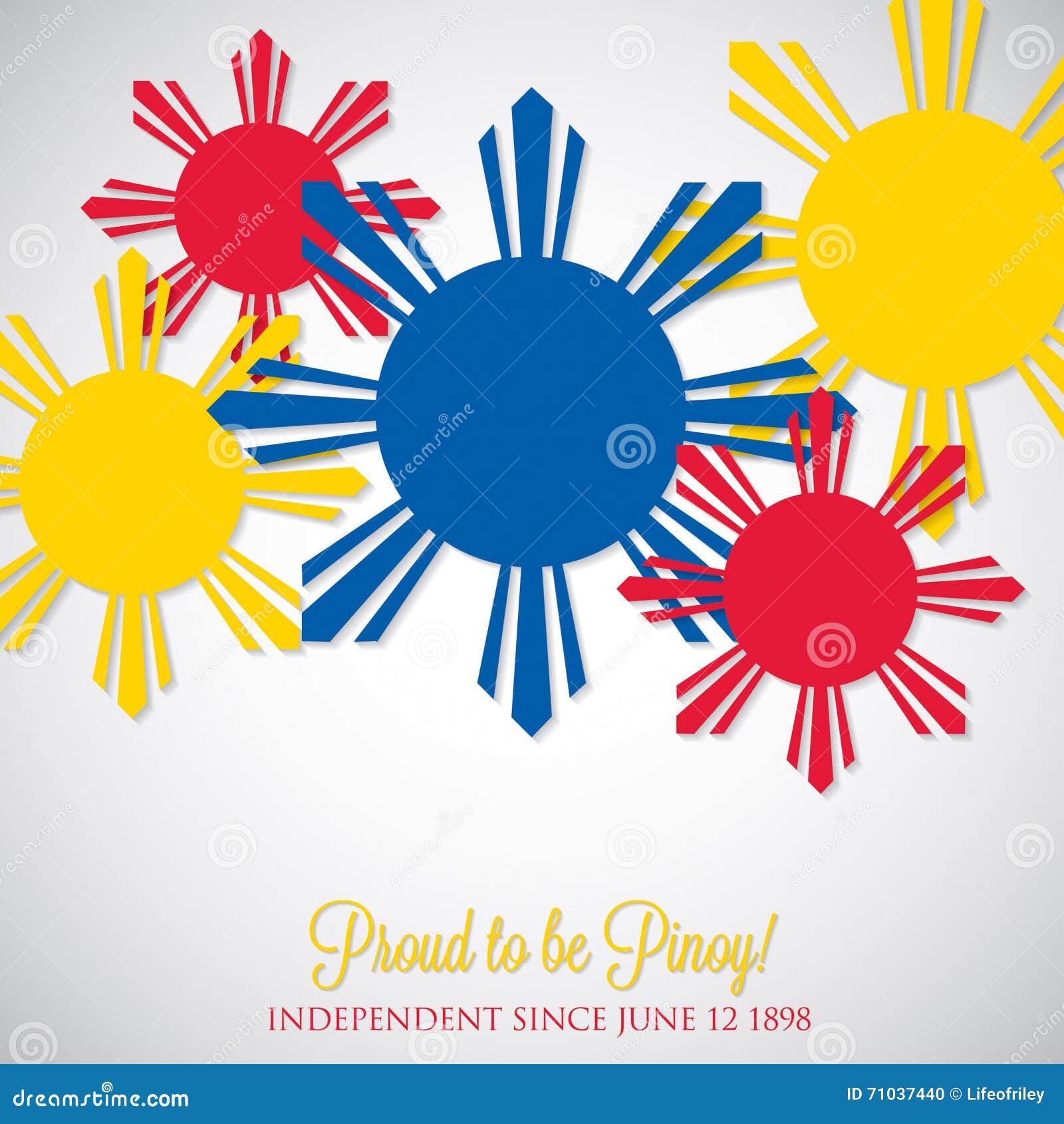 Philippines Star Vector Clipart