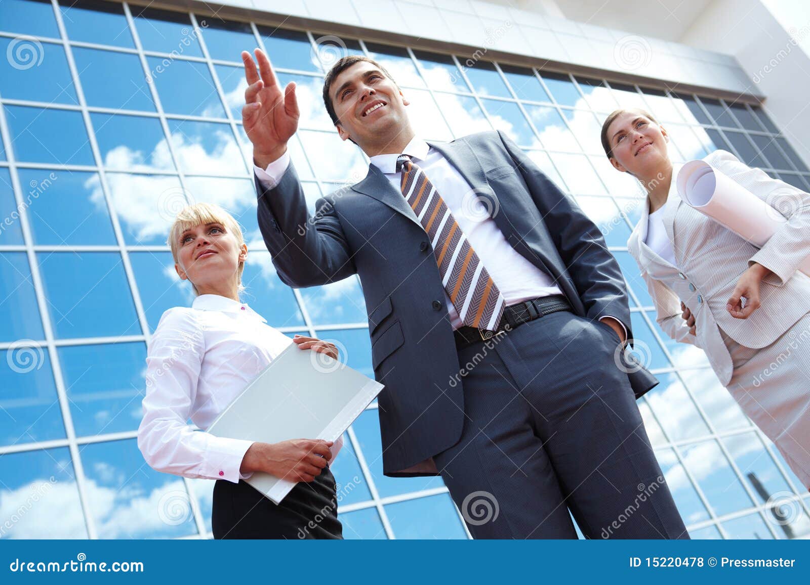 Elegant leader stock photo. Image of businesswoman, businessman - 15220478