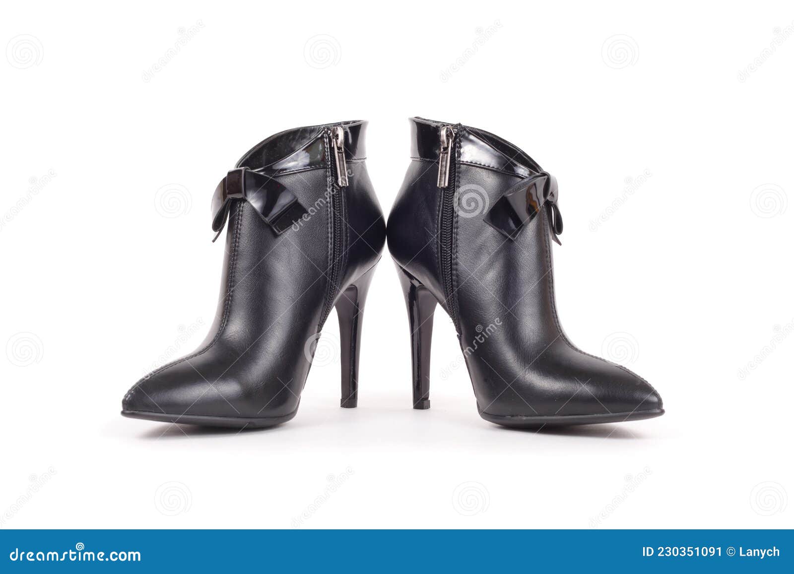 Beautiful ankle boots stock image. Image of ribbon, comfortable - 230351091
