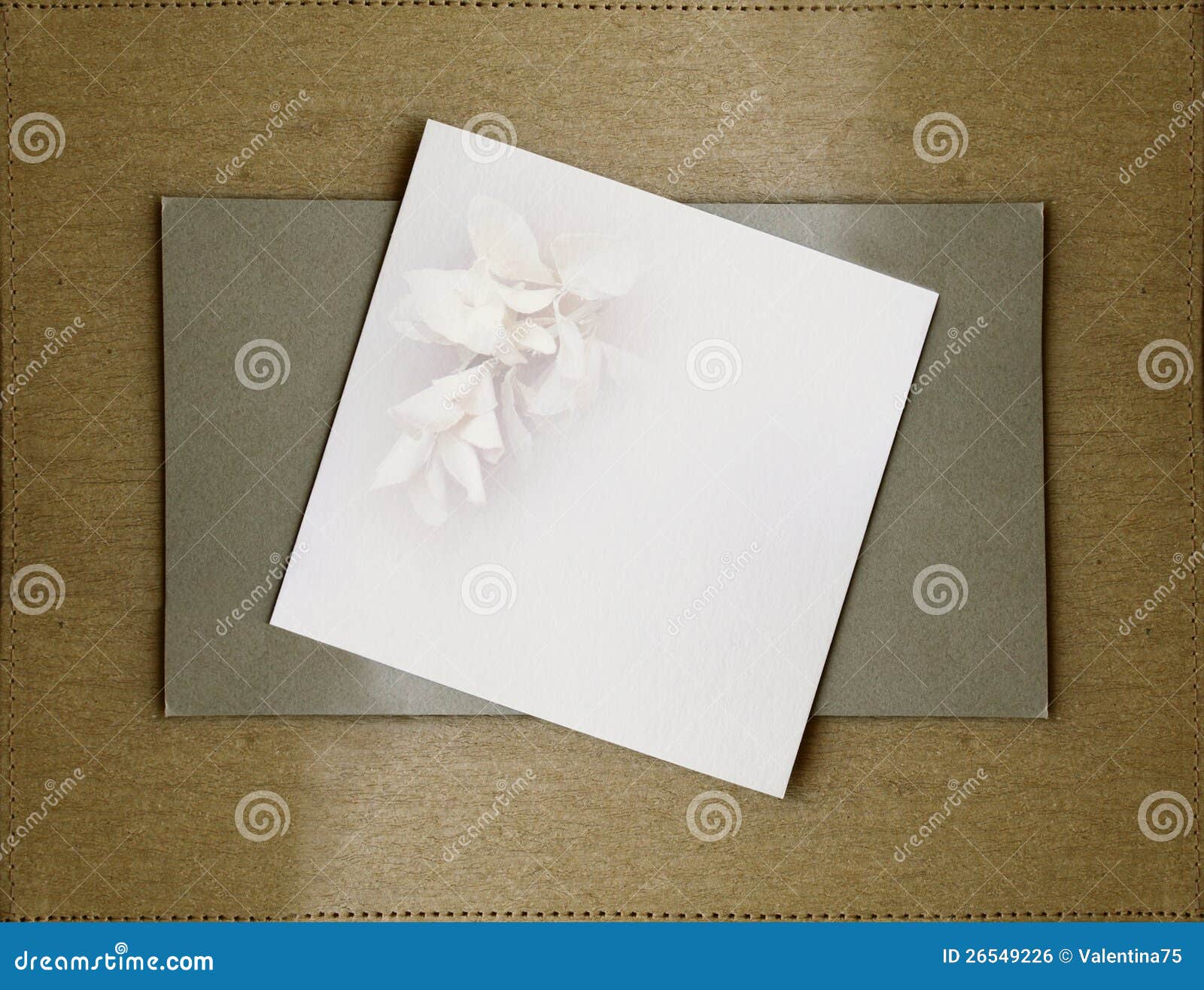 Elegant letter background stock photo. Image of cardoboard - 26549226