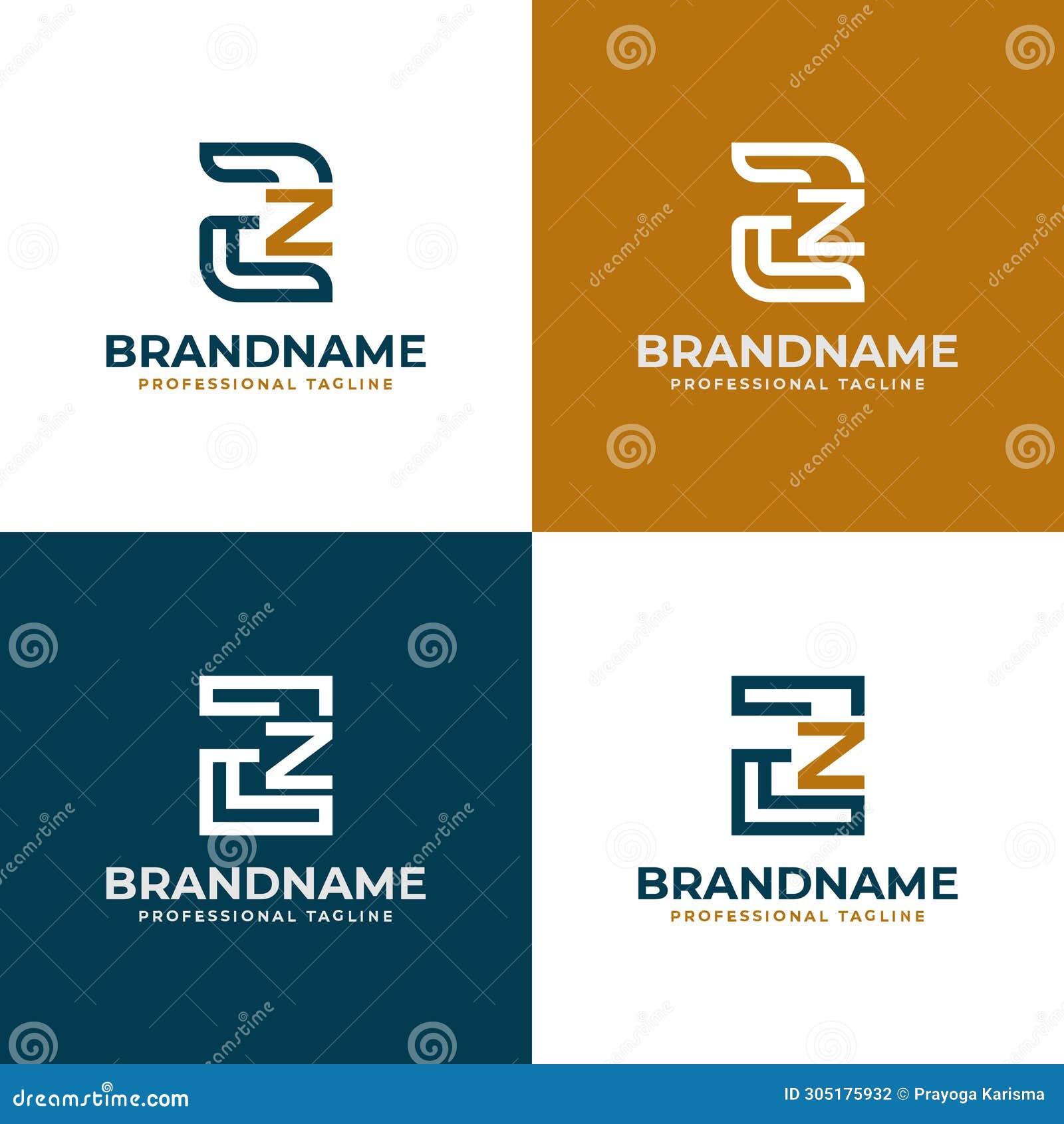 Elegant Letters ZZ Monogram Logo, Suitable for Business with ZZ ...
