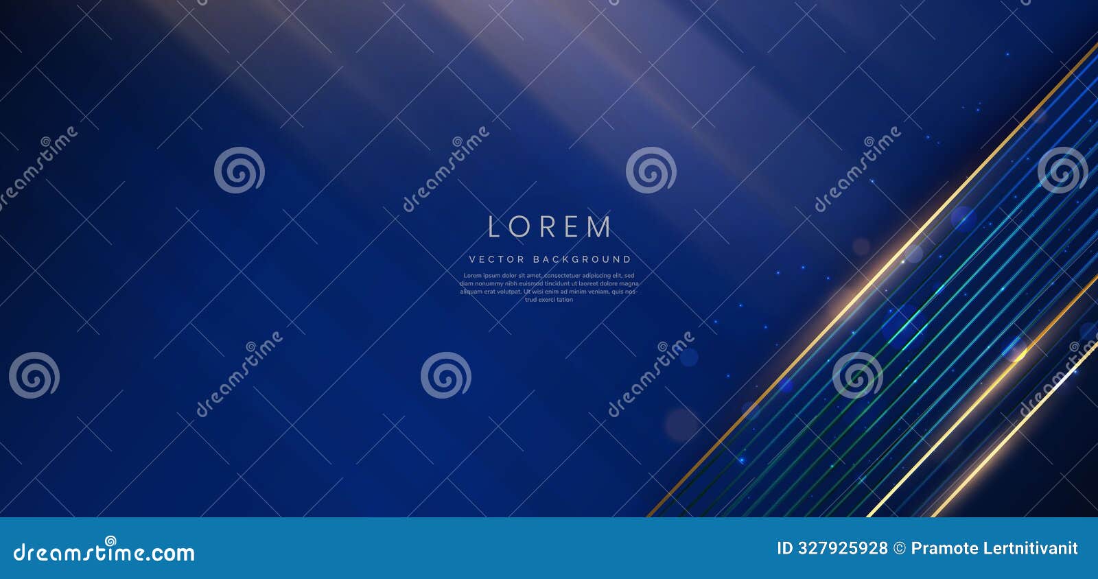 Elegant Light Blue Diagonal Line on Dark Blue Background with Lighting ...