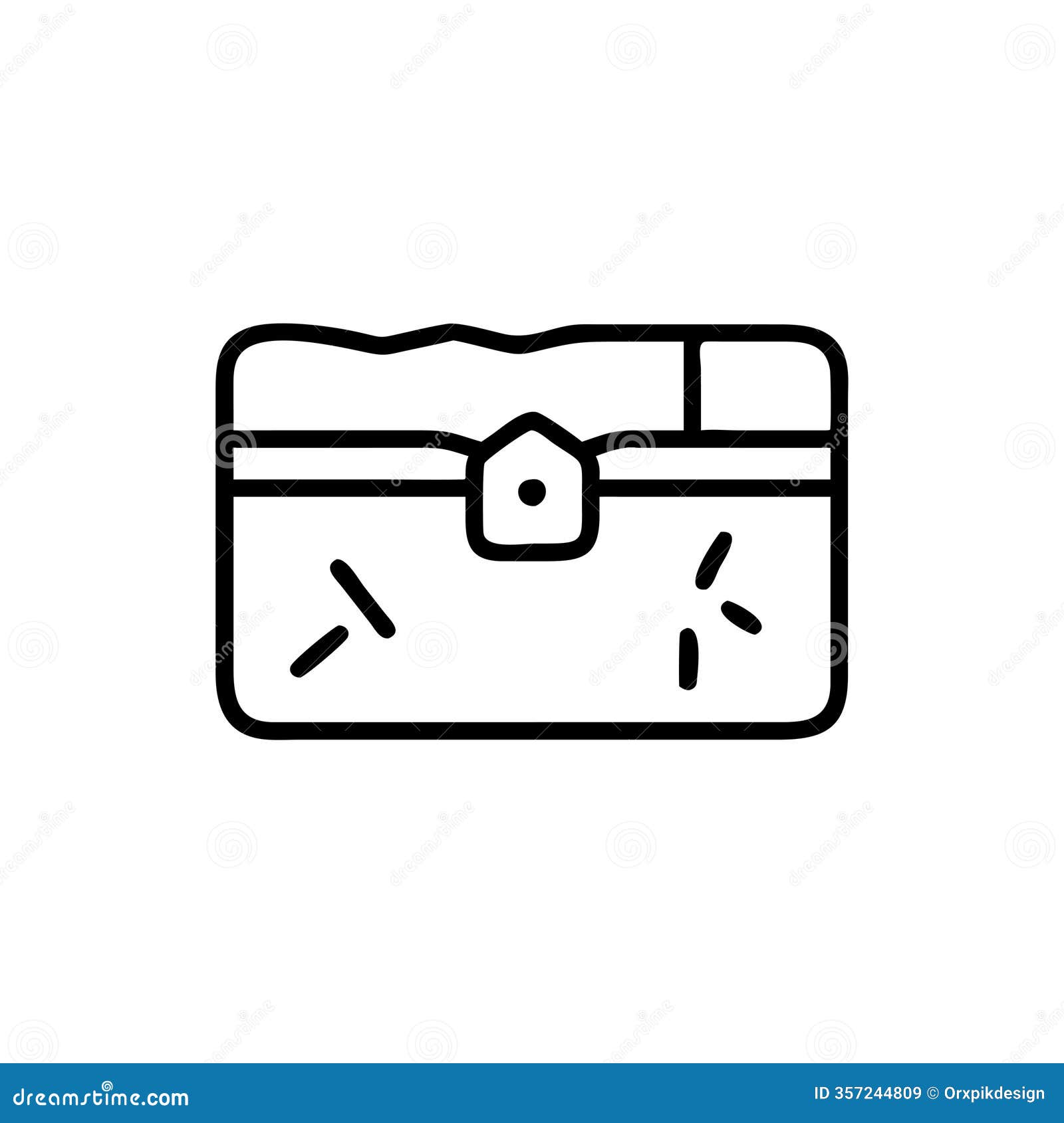 Treasure Map Icon Vector Isolated On White Background, Treasure Map ...