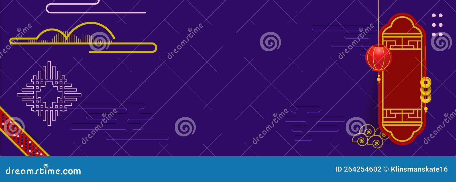 Elegant Lunar New Year Design with Copy Space Design Background Stock ...