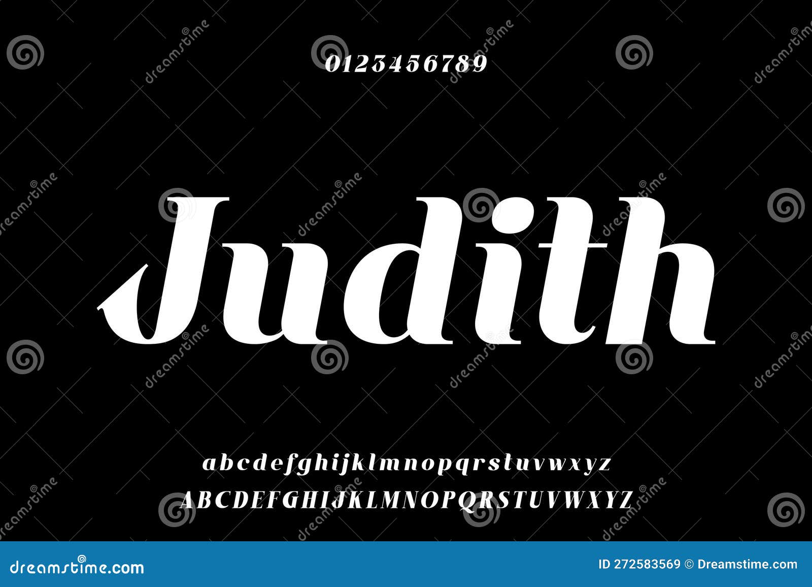 Elegant Luxury Bold Italic Alphabets Font Vector Stock Vector ...