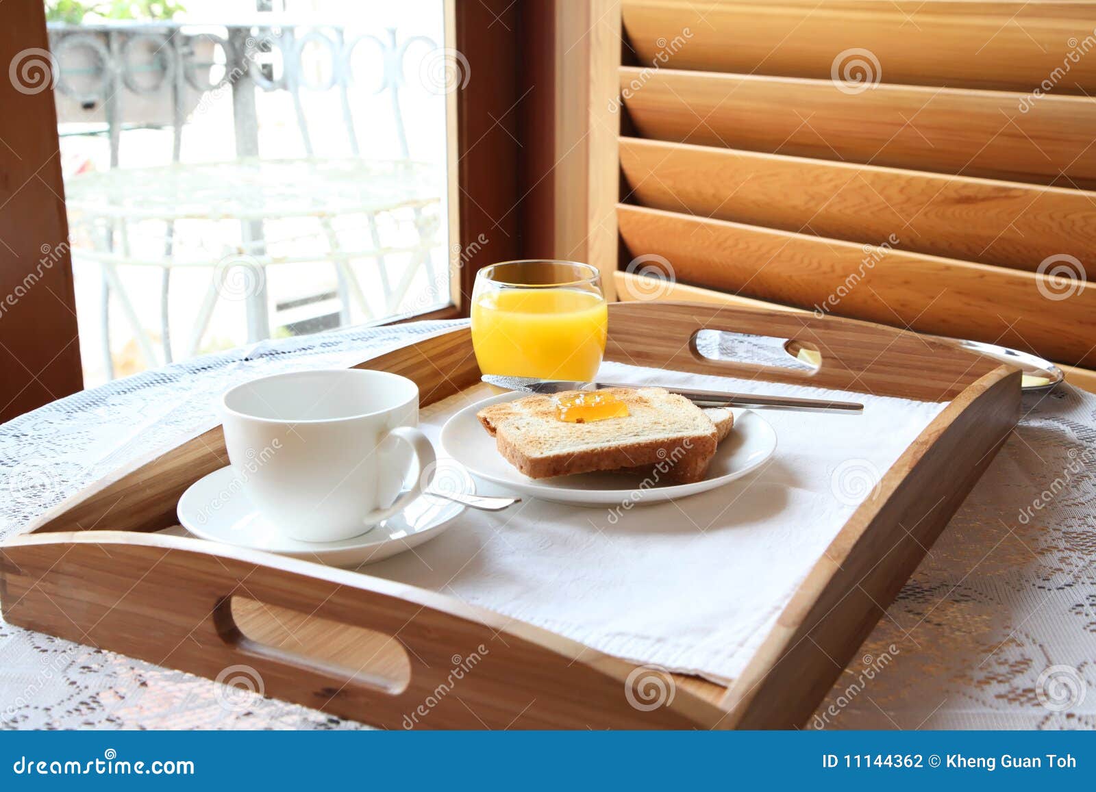Elegant luxury breakfast stock photo. Image of elegant - 11144362