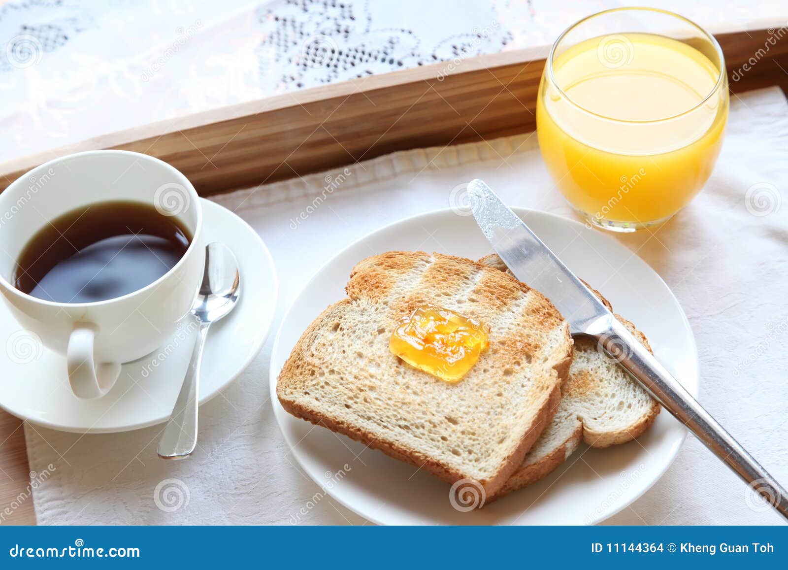 Elegant Luxury Breakfast Stock Images - Image: 11144364