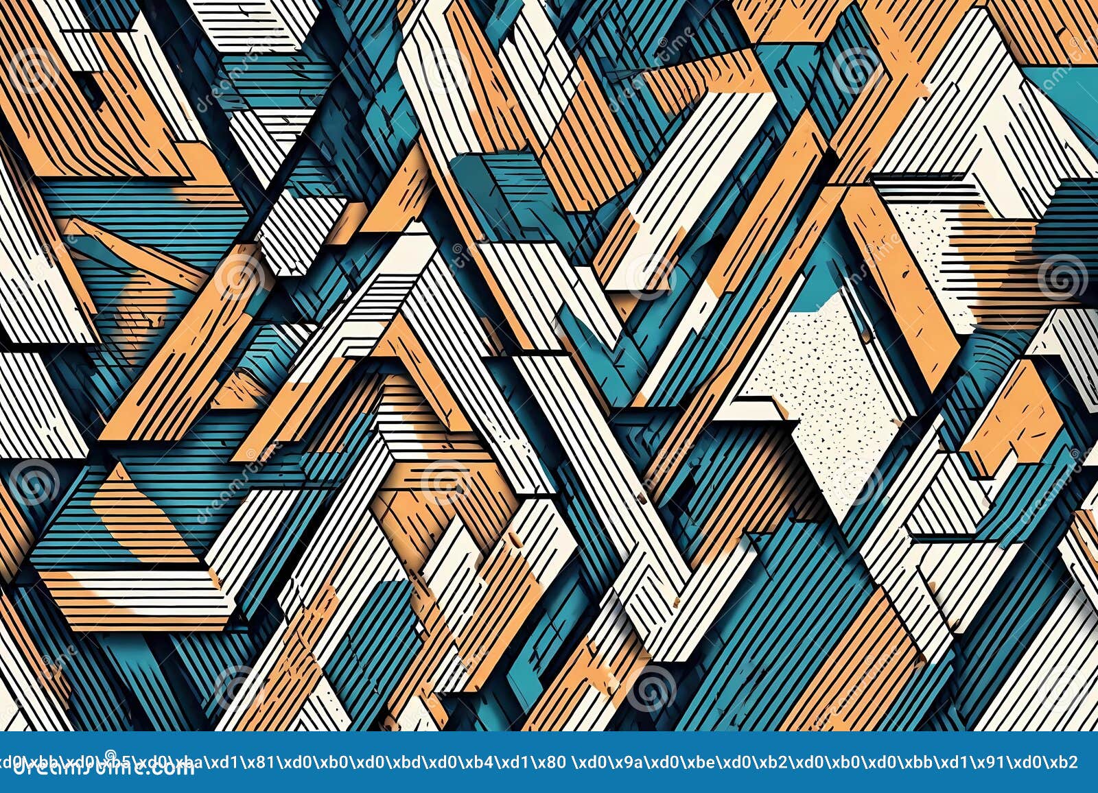 Elegant Luxury Geometric Texture for Art Design Stock Illustration ...