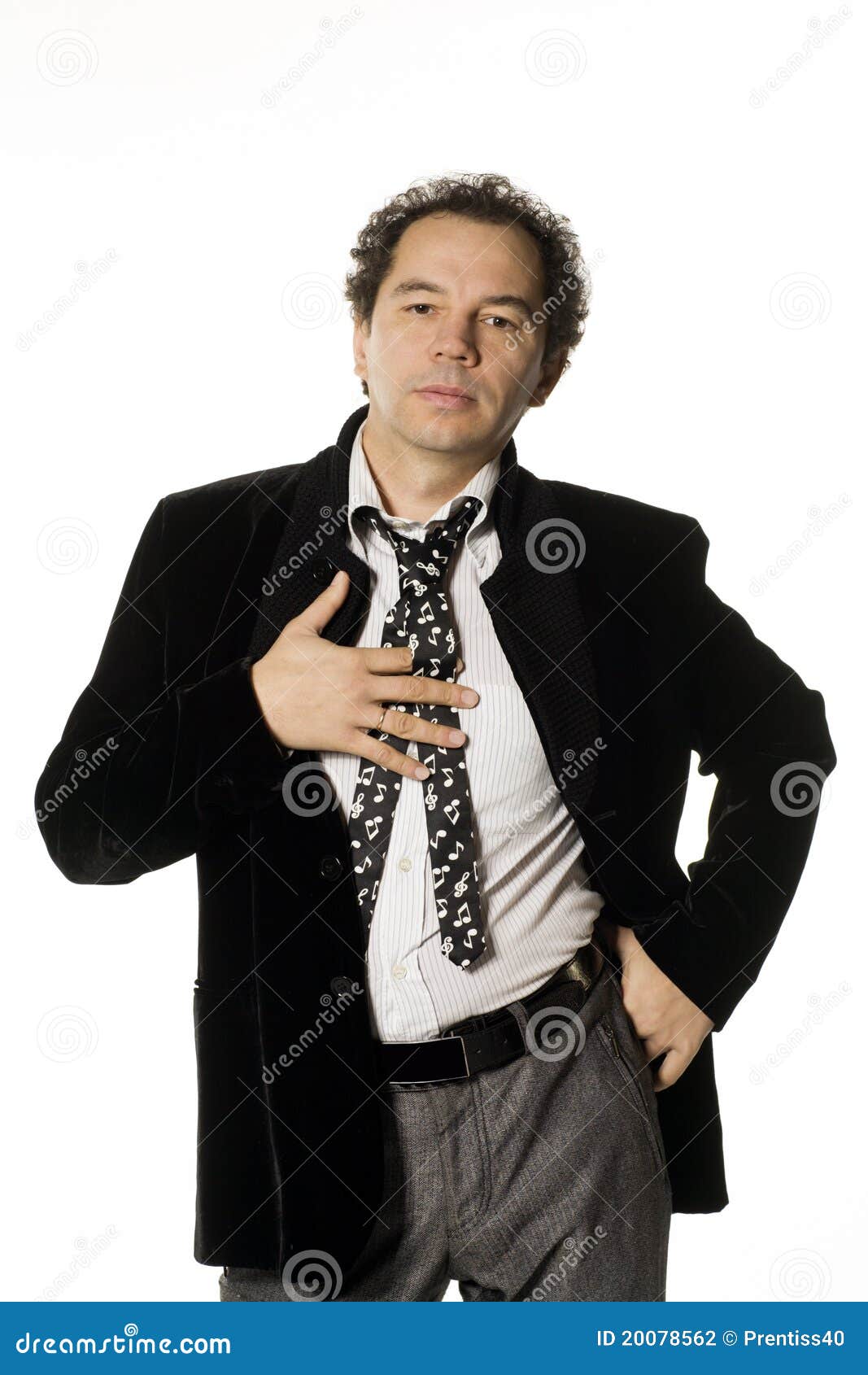 Elegant man stock photo. Image of posing, attentiveness - 20078562