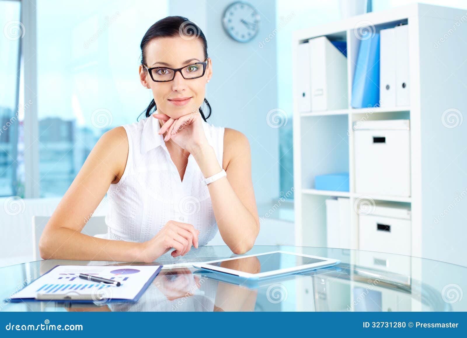 Elegant manager stock photo. Image of manager, beautiful - 32731280