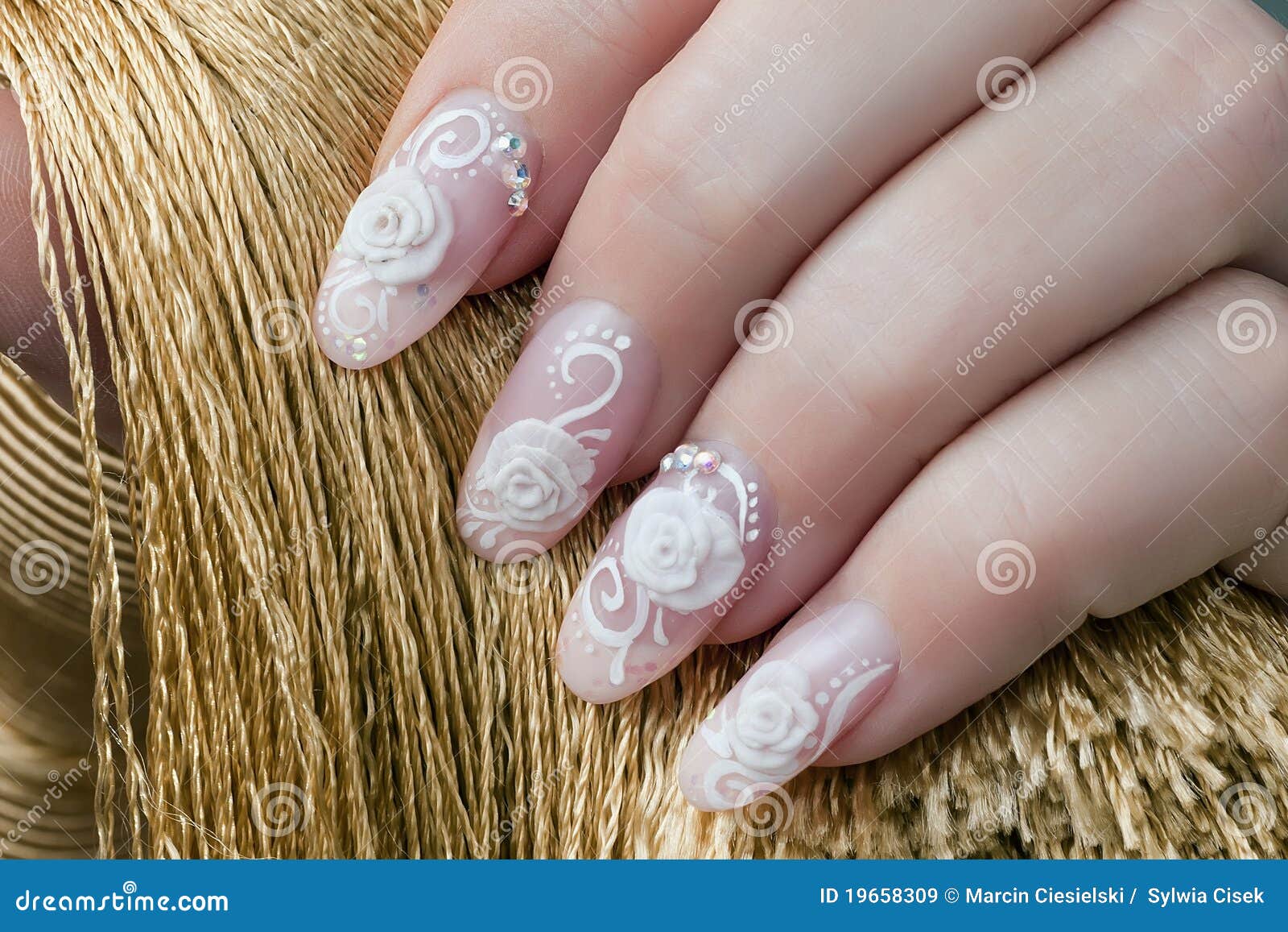 Elegant manicure stock image. Image of beautiful, elegance - 19658309