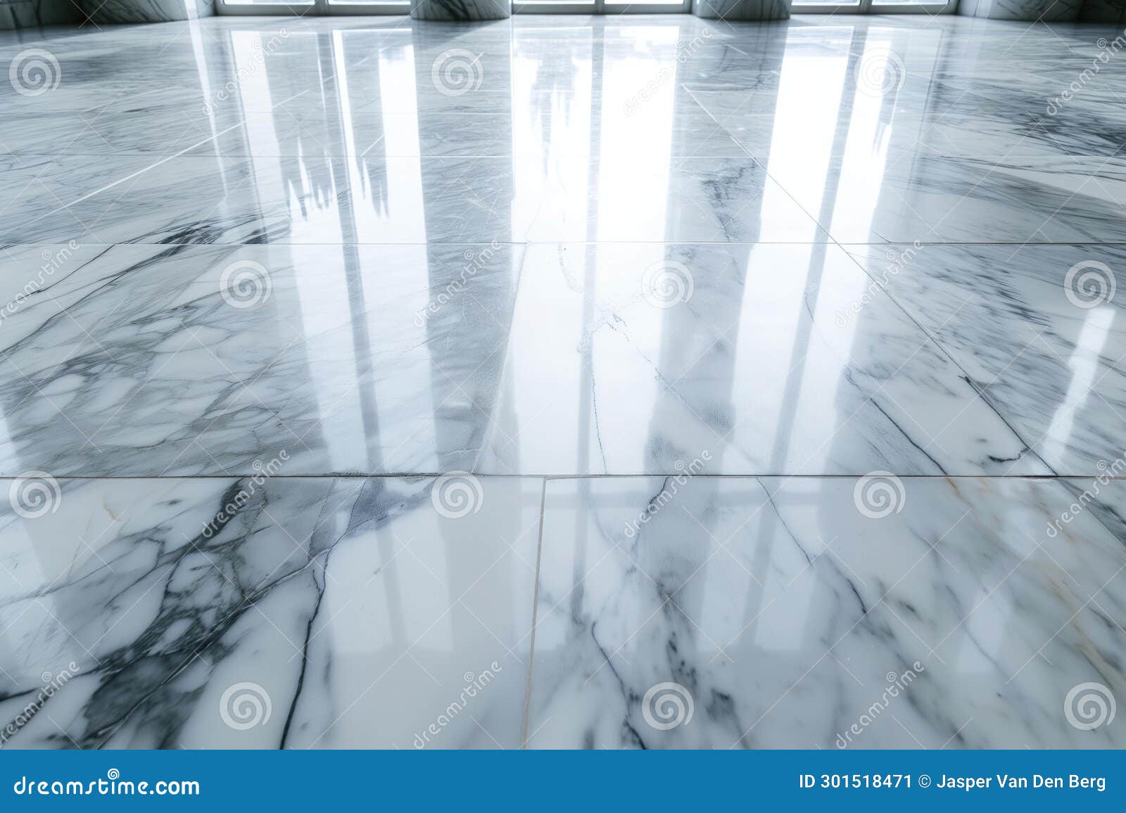 Elegant Marble Floor Texture in Modern Interior, AI Generated Stock ...