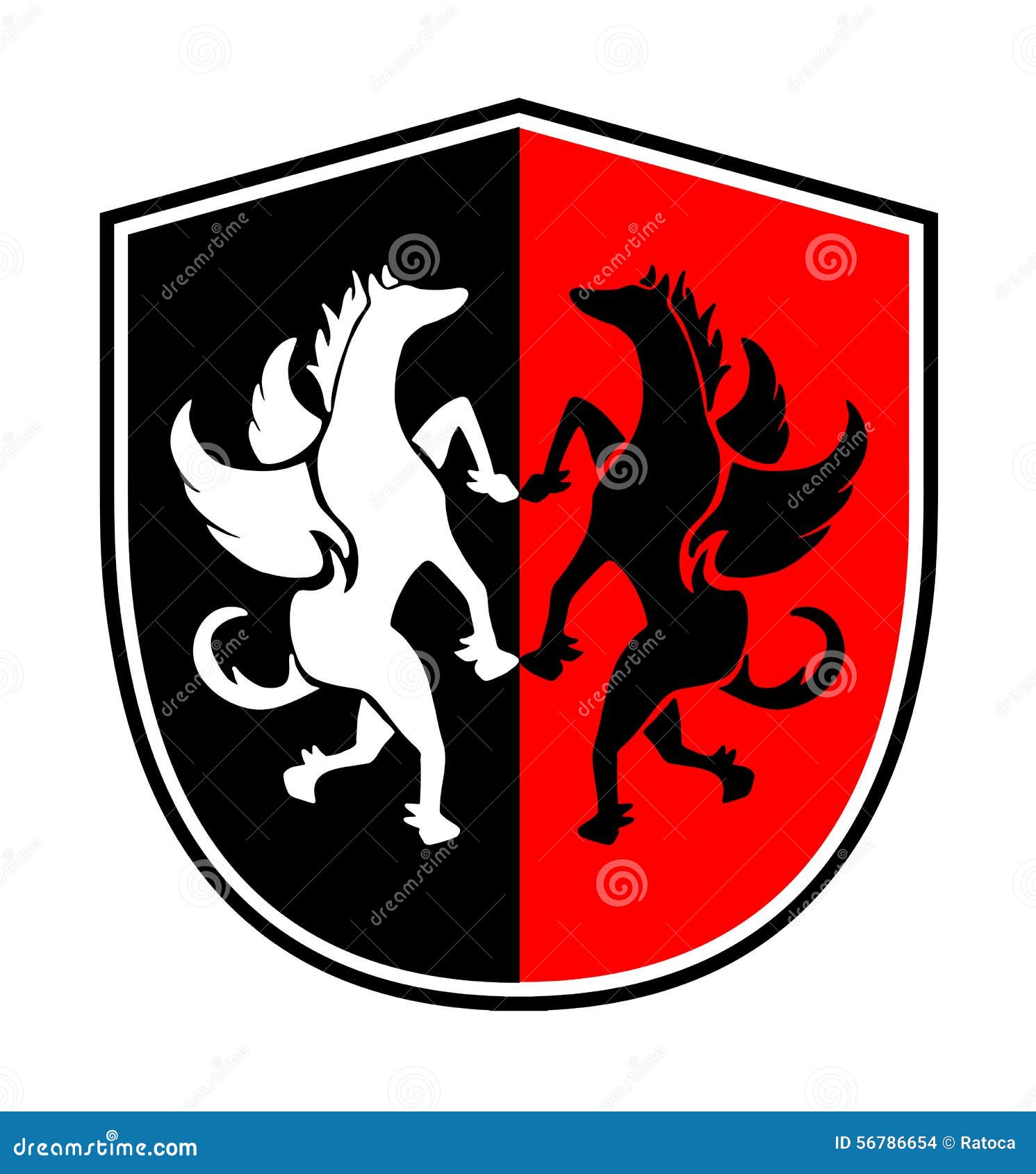 Elegant medieval symbol stock vector. Illustration of vintage - 56786654