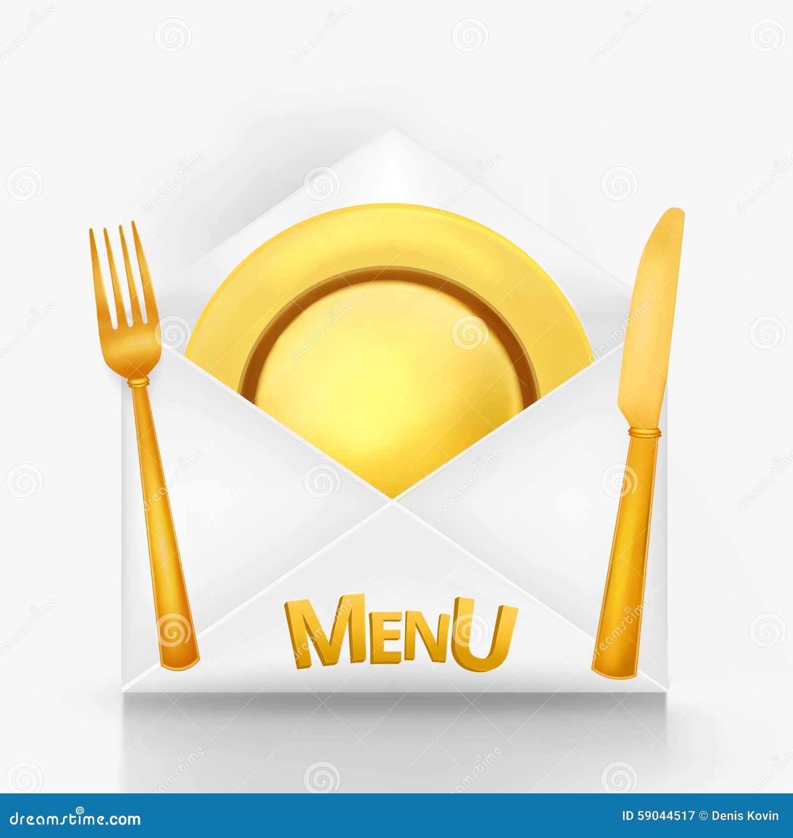 Elegant menu card concept stock illustration. Illustration of symbol ...