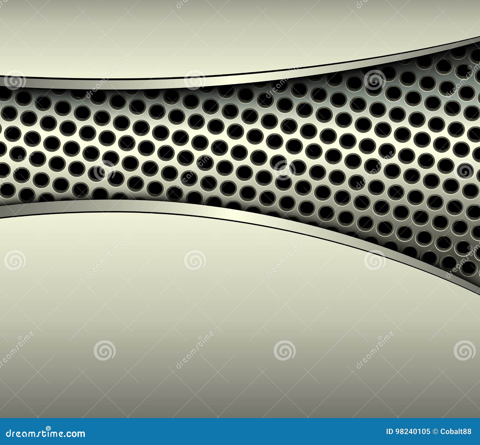 Elegant Metal Bench On Concrete Base. Park Bench Isolated On ...