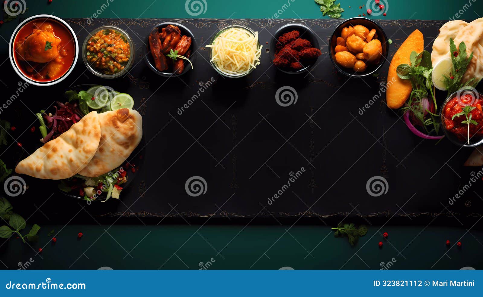 An Elegant Middle Eastern Restaurant Menu Template: Authentic and ...