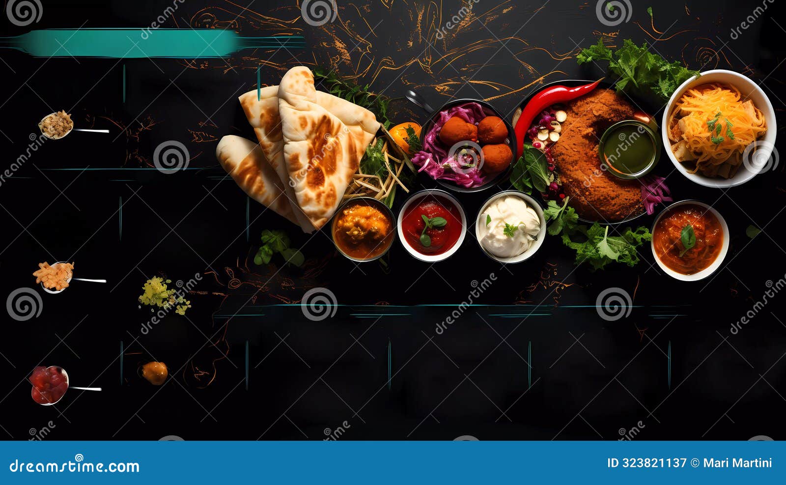 An Elegant Middle Eastern Restaurant Menu Template: Authentic and ...