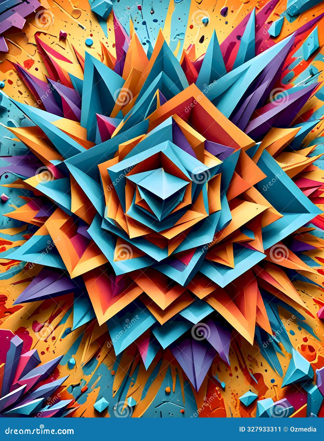 An Elegant Minimalist Artwork Showcasing Soft Color Gradients and ...