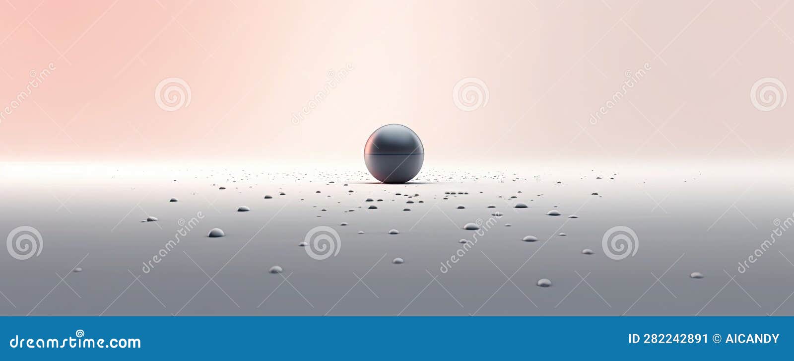 Elegant Minimalistic Background with a Single Floating Dot ...