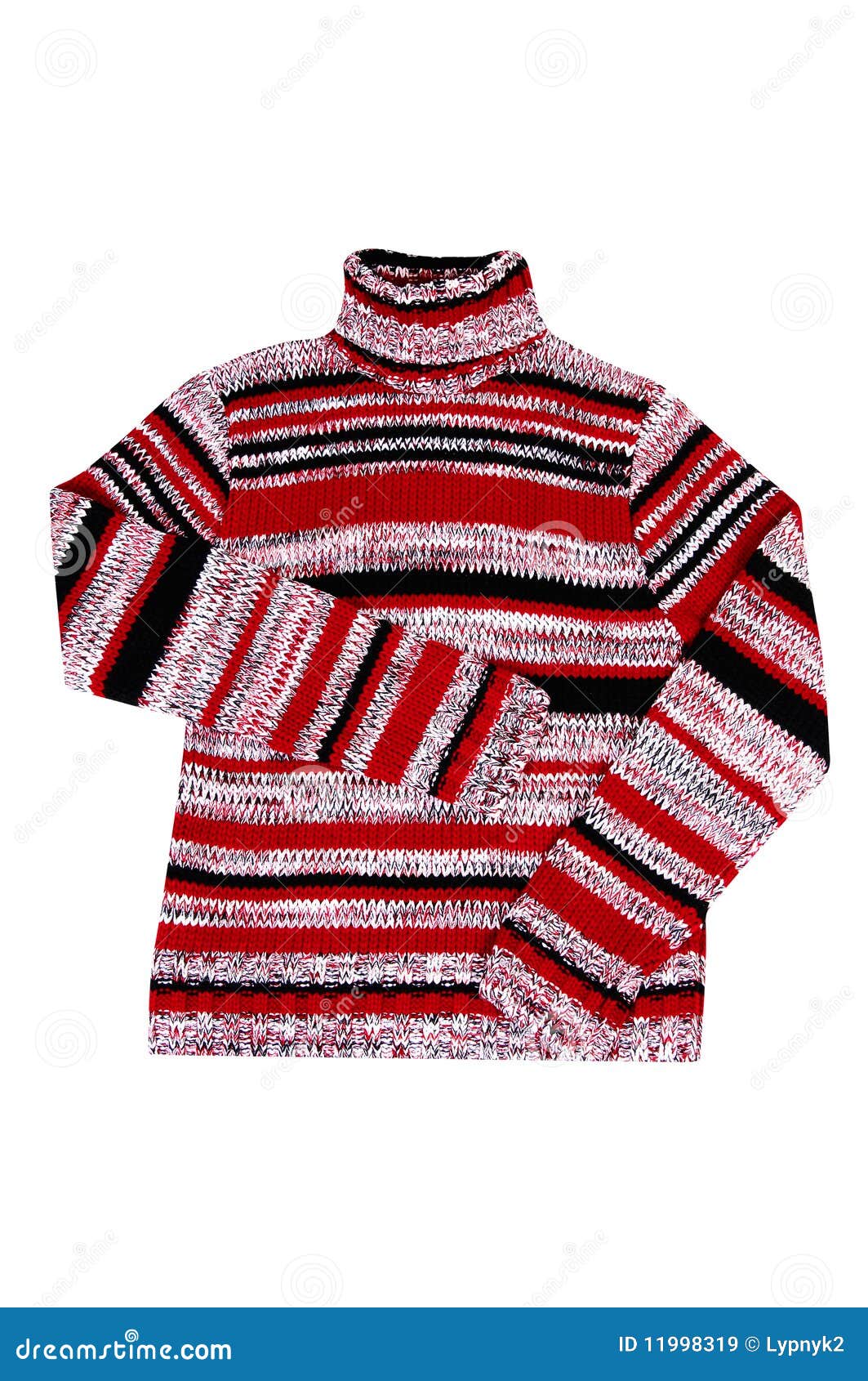 Elegant,modern Sweater on a White. Stock Image - Image of clothes ...