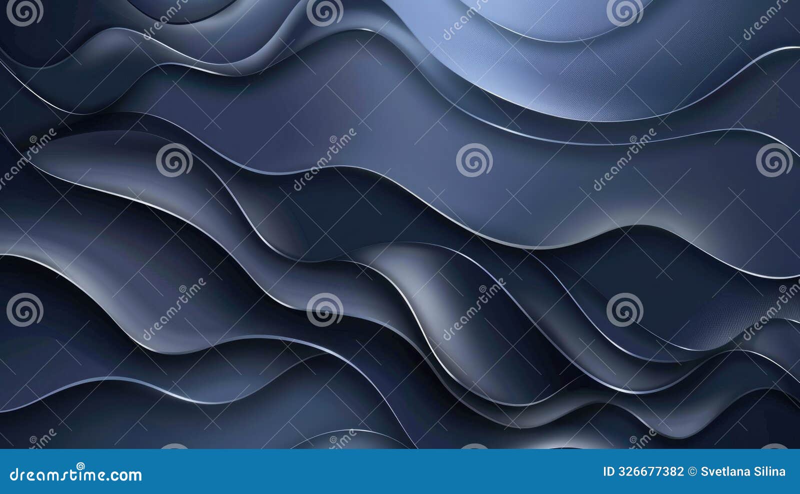 Elegant Navy Blue and Silver Abstract Pattern, Gradient Fade and ...