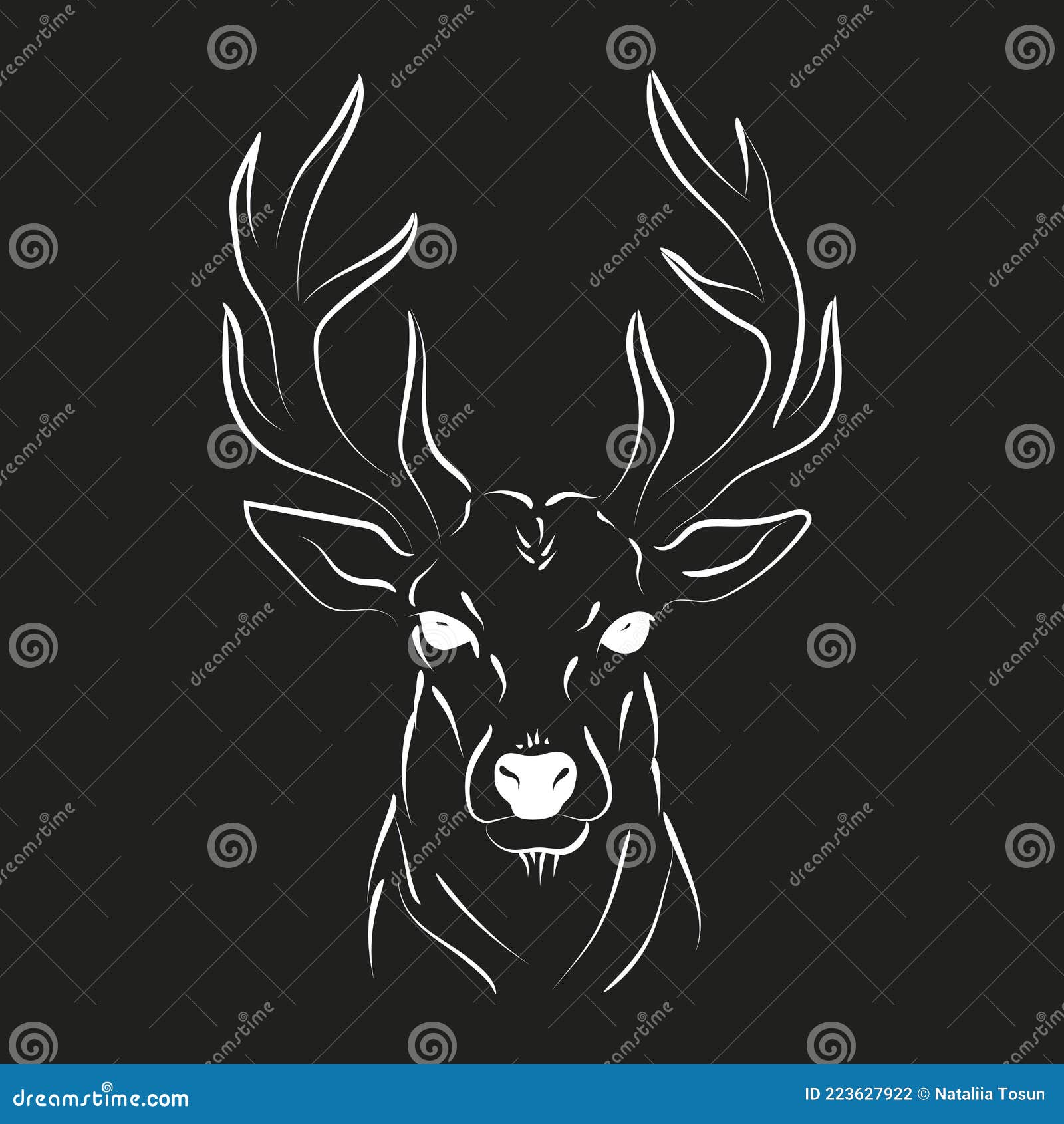 Elegant Outline Pattern In Black And Gold Foil Outline Cartoon Vector ...