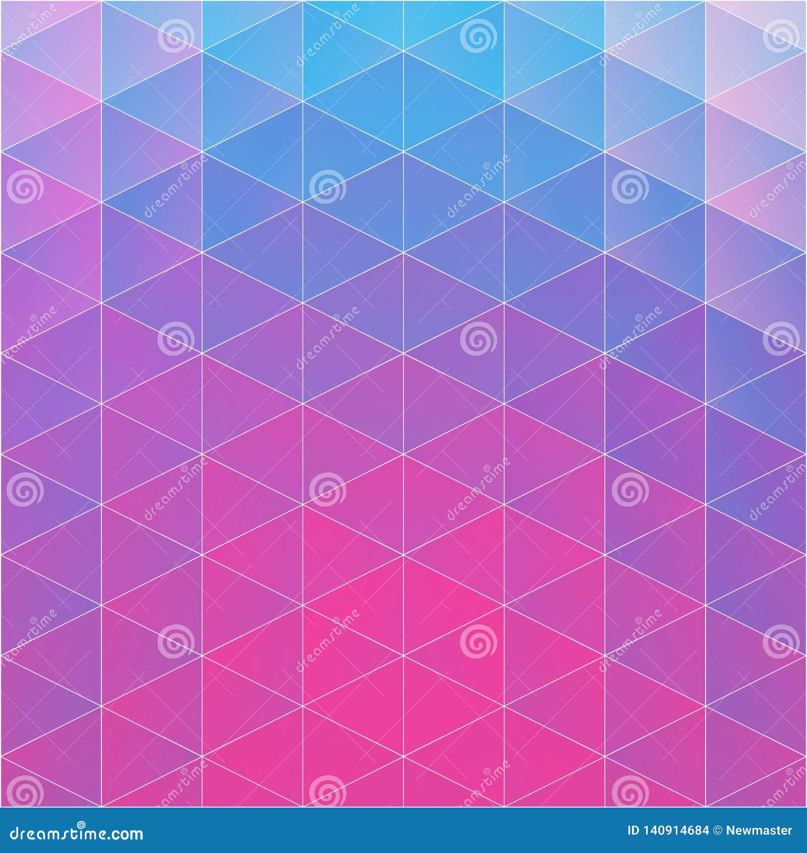 Elegant Pattern of Colorful Gradient Triangles in Pastel Colors Stock ...