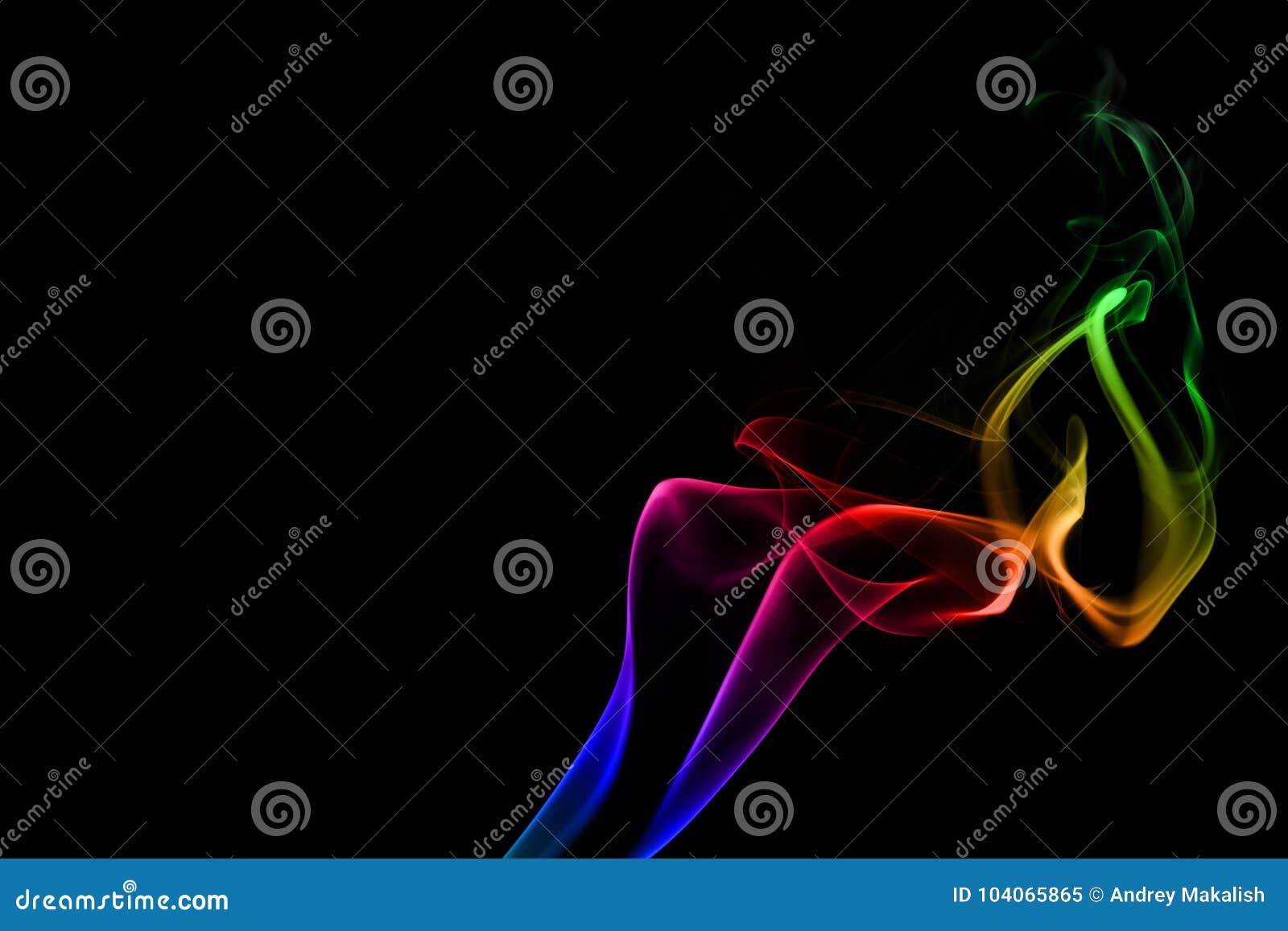 The Elegant Patterns and Shapes of Smoke Stock Image - Image of magic ...