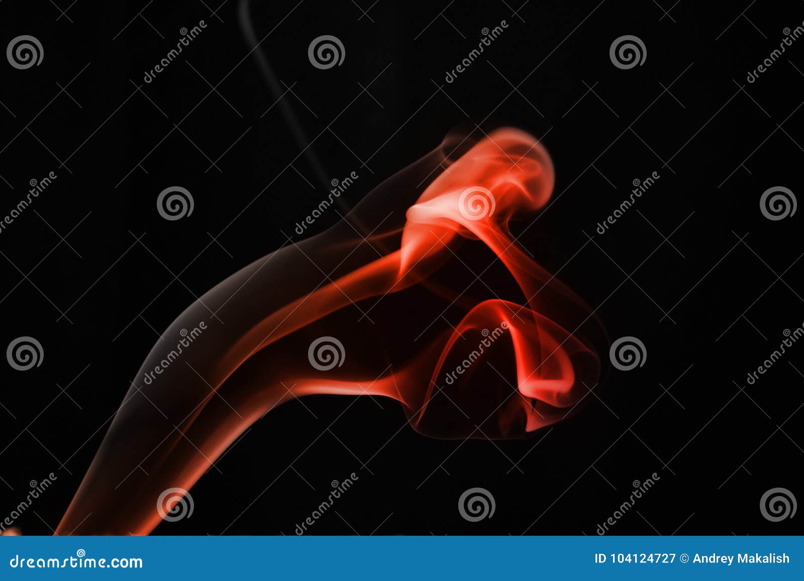 The Elegant Patterns and Shapes of Smoke Stock Image - Image of magic ...