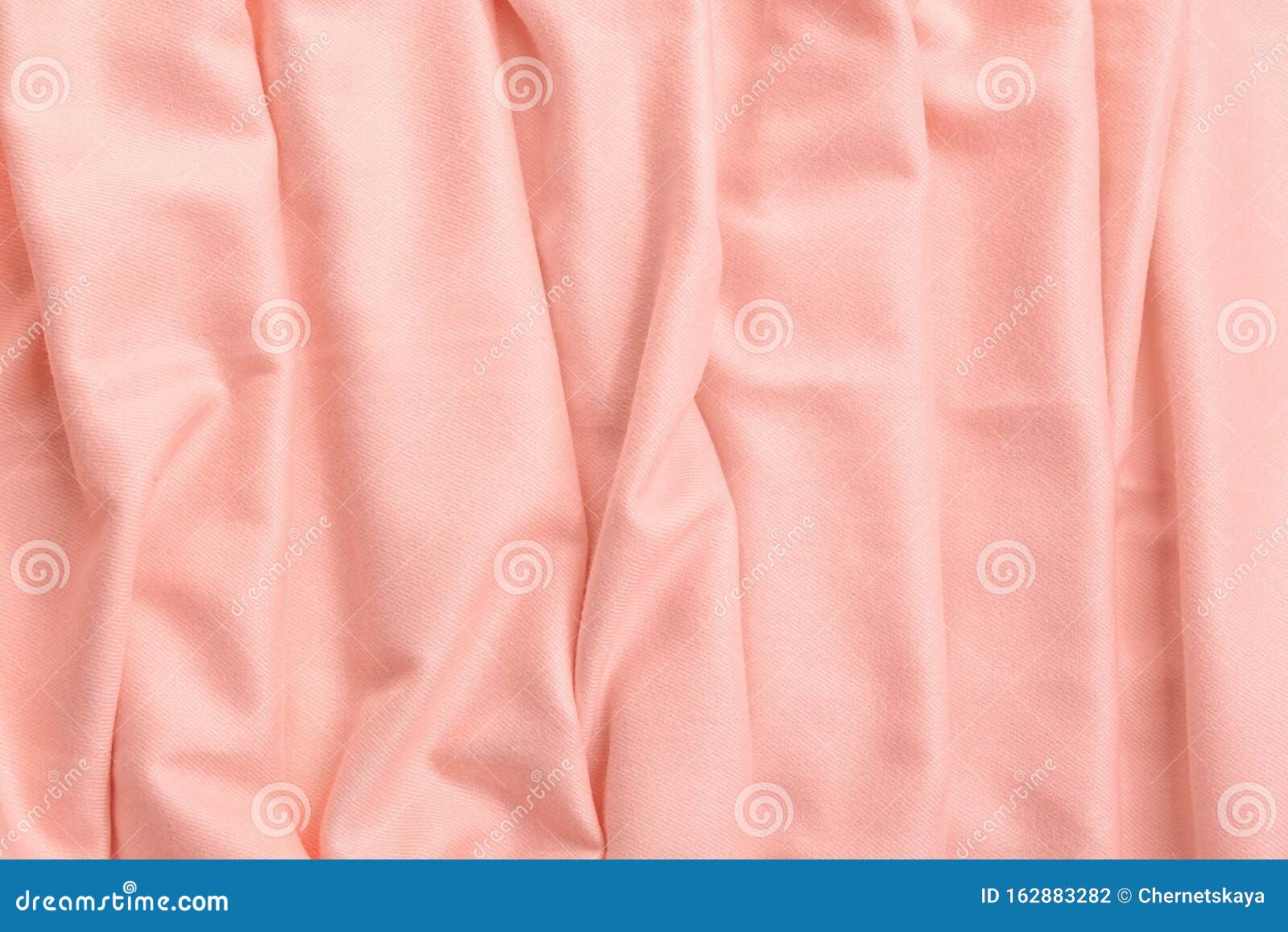 Elegant Peach Cloth As Background, Closeup Stock Photo - Image of ...