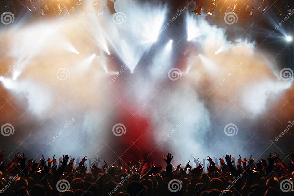 Elegant pop concert stock image. Image of auditorium, music - 5756759