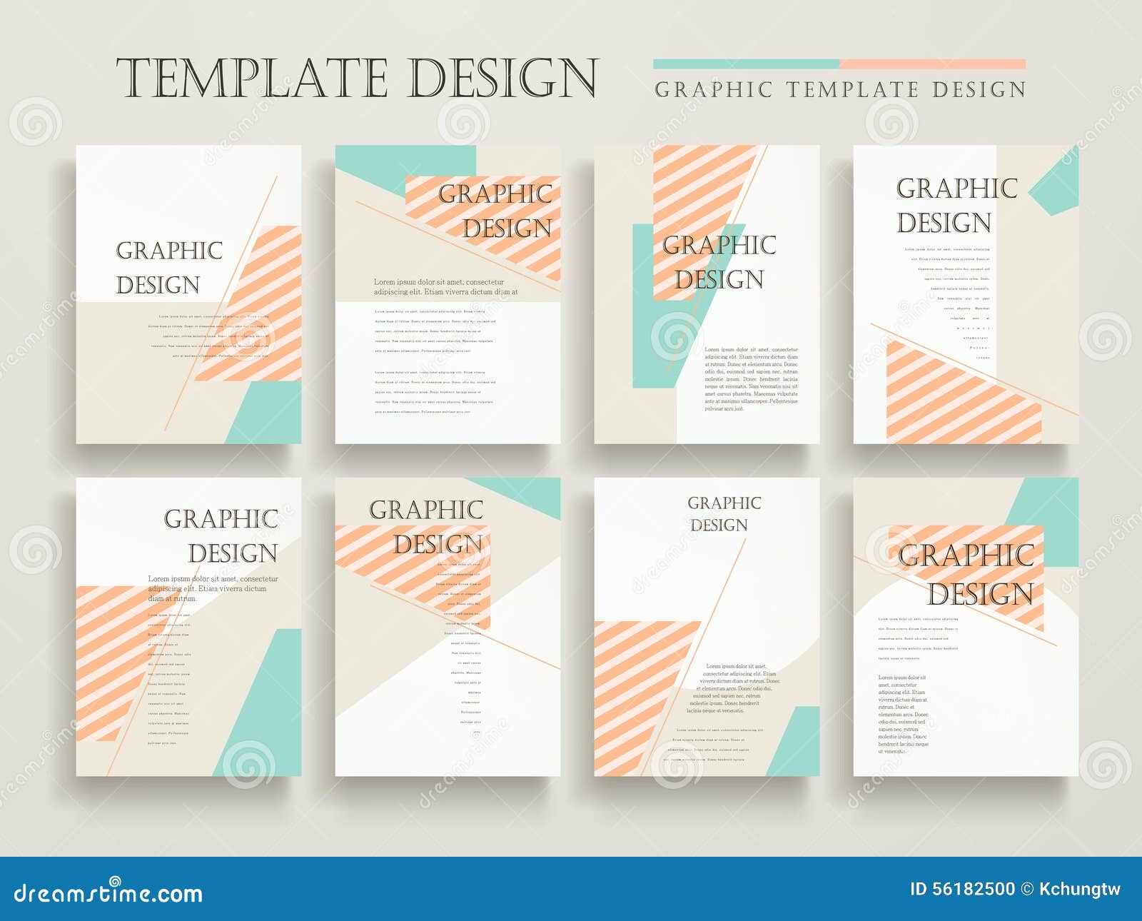 Elegant Poster Template Design Stock Vector - Illustration of pink ...